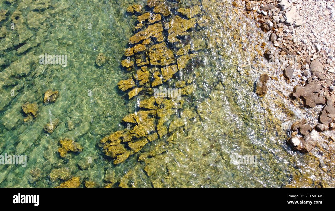 Mediterranean, Tropical Crystal Clear Water, Rocky Seabed and ...