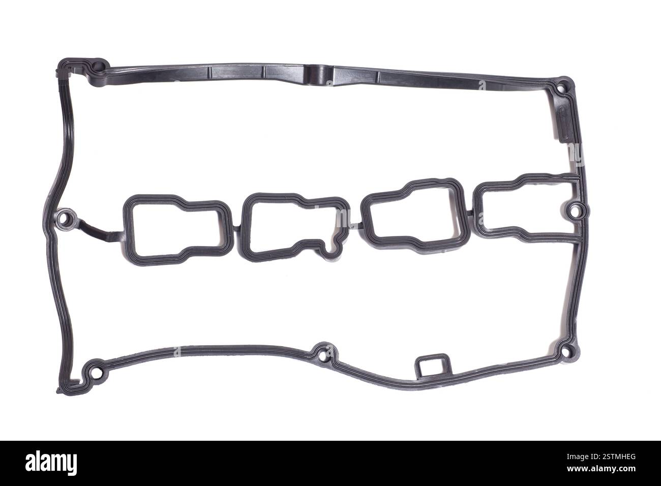 The gasket of the valve cover of the car. The engine gasket Stock Photo ...
