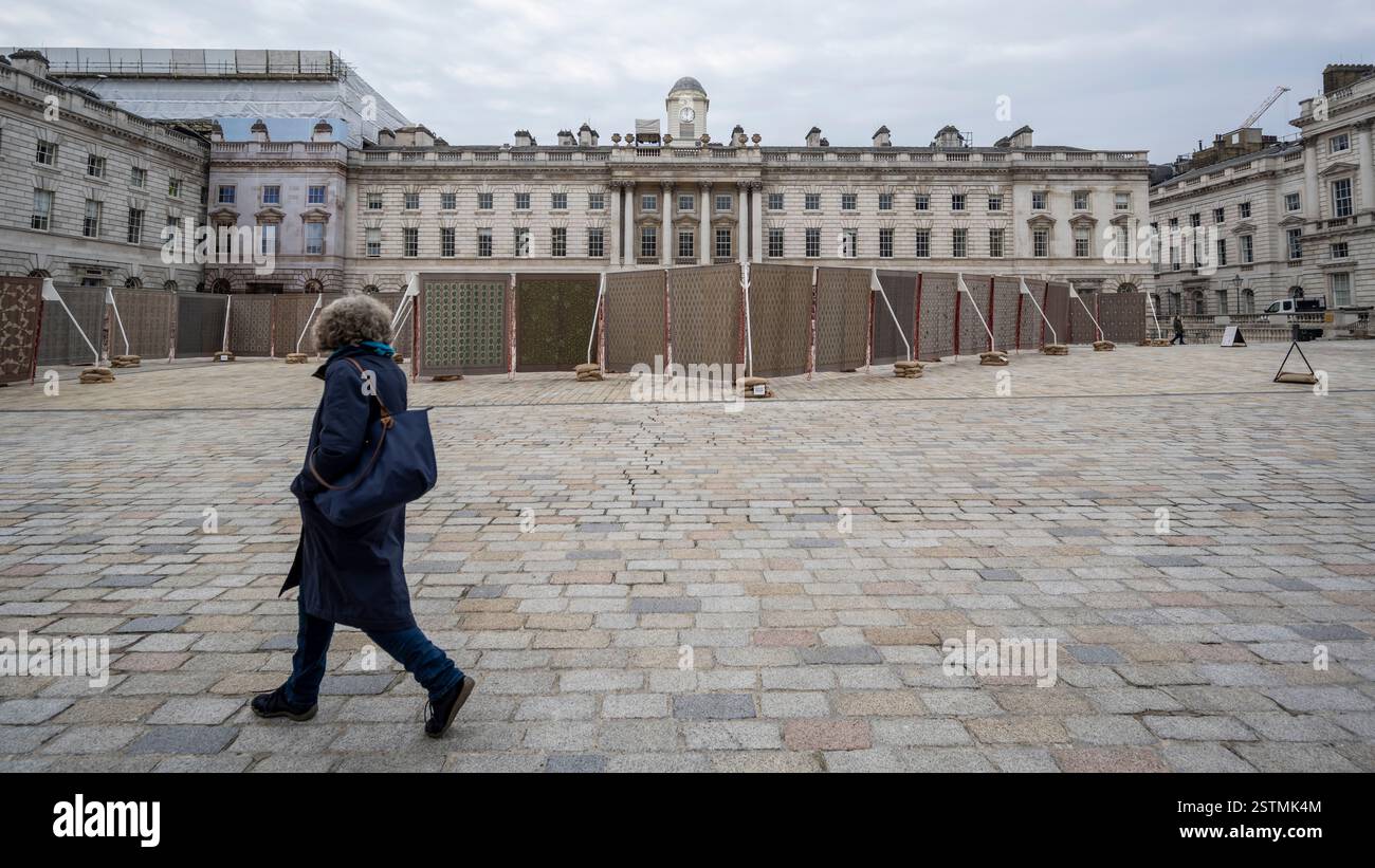 London, UK. 19 February 2025. ‘Salt Cosmologies’ by contemporary artists Hylozolic/Desires is ...