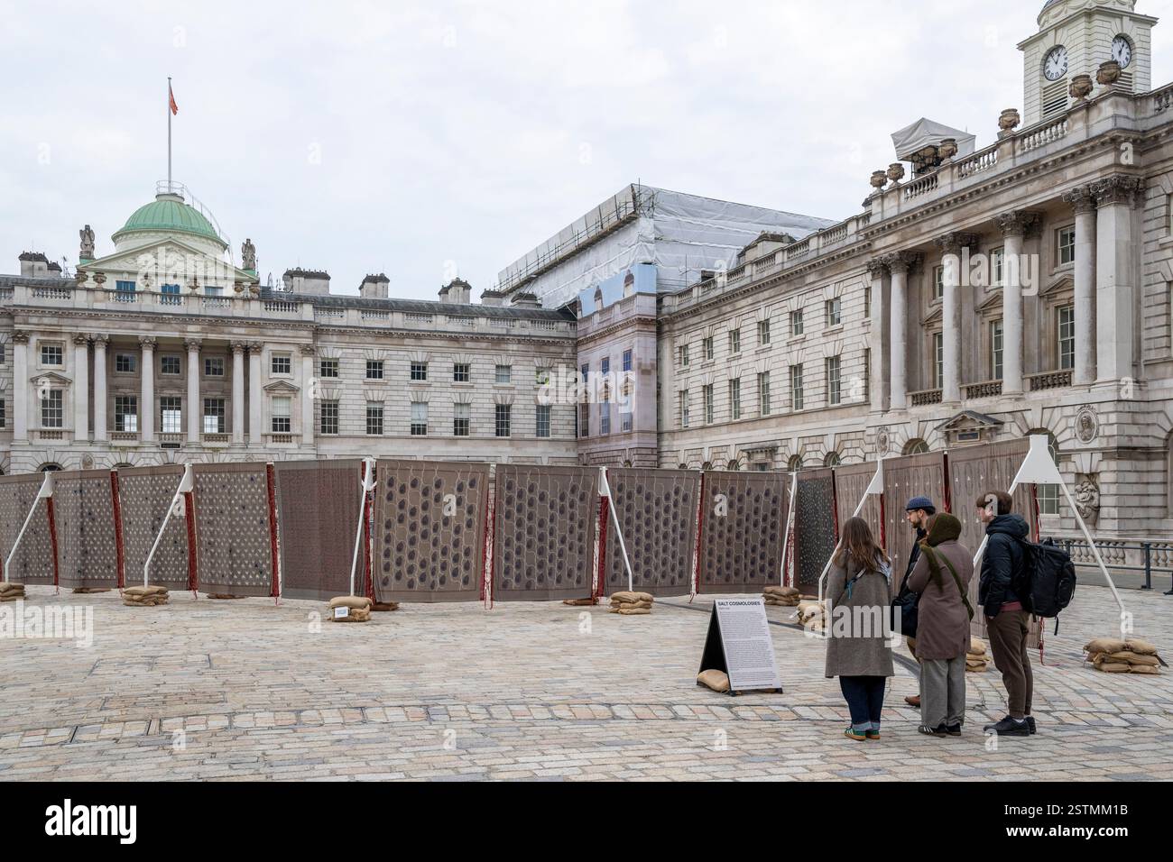 London, UK. 19 February 2025. ‘Salt Cosmologies’ by contemporary artists Hylozolic/Desires is ...