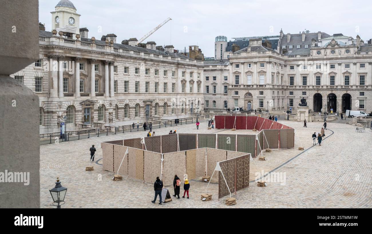 London, UK. 19 February 2025. ‘Salt Cosmologies’ by contemporary artists Hylozolic/Desires is ...