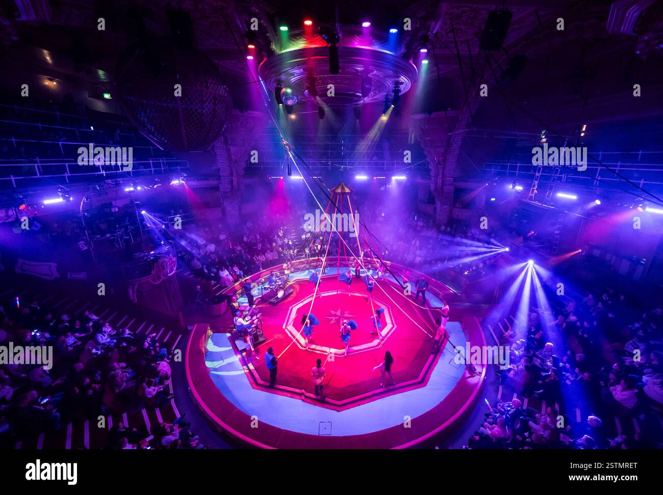 Performers at the Blackpool Tower Circus after opening of their 2025 ...