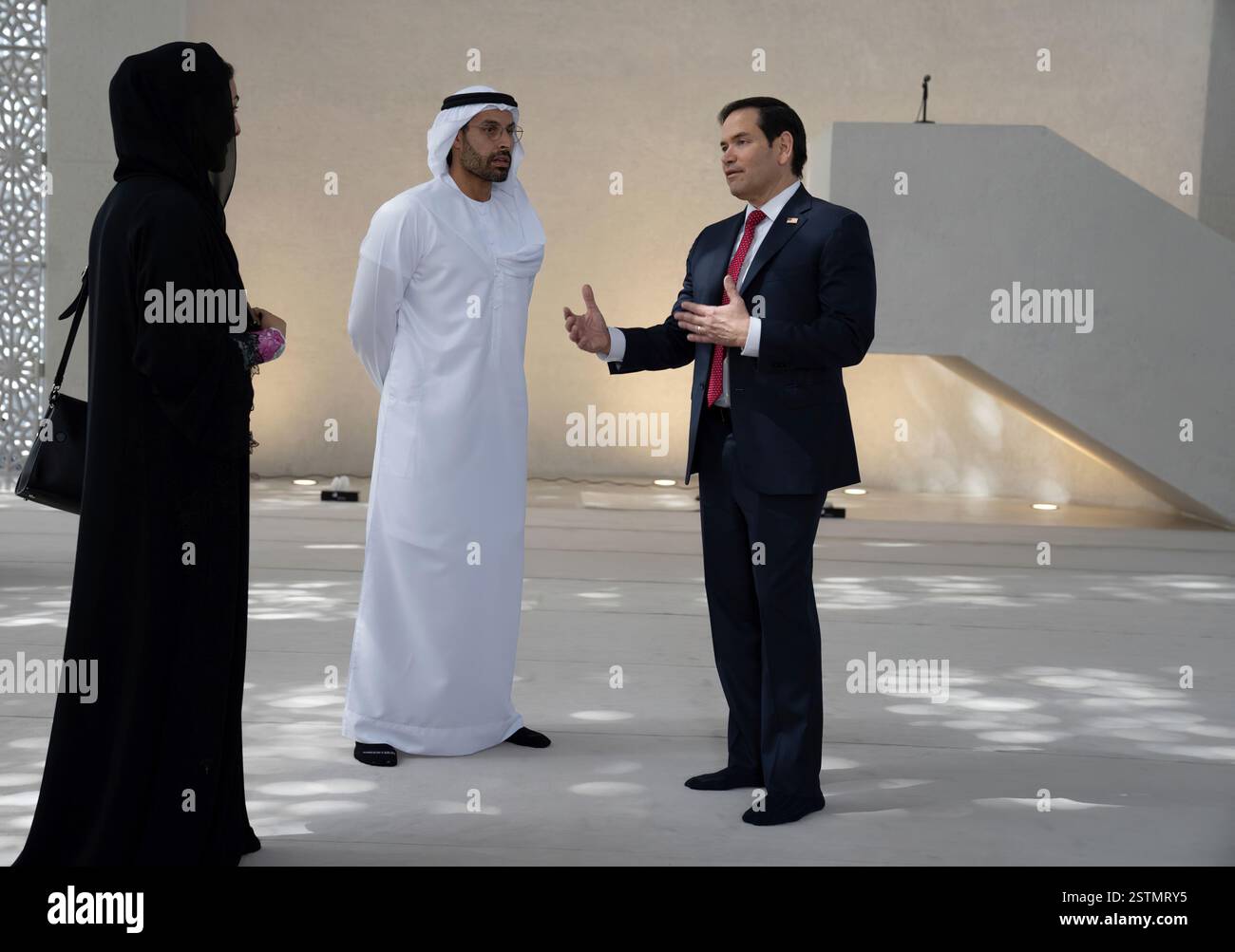 Secretary Marco Rubio tours the Abrahamic Family House with Mohammed ...