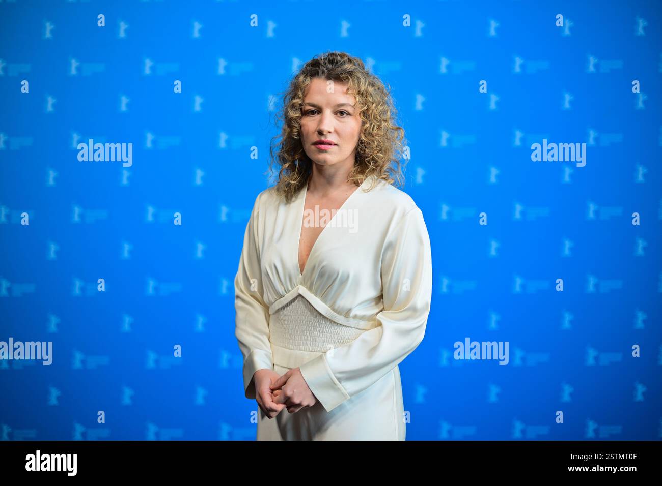 Berlin, Germany. 19th Feb, 2025. Antonia Bill, actress, at the ...
