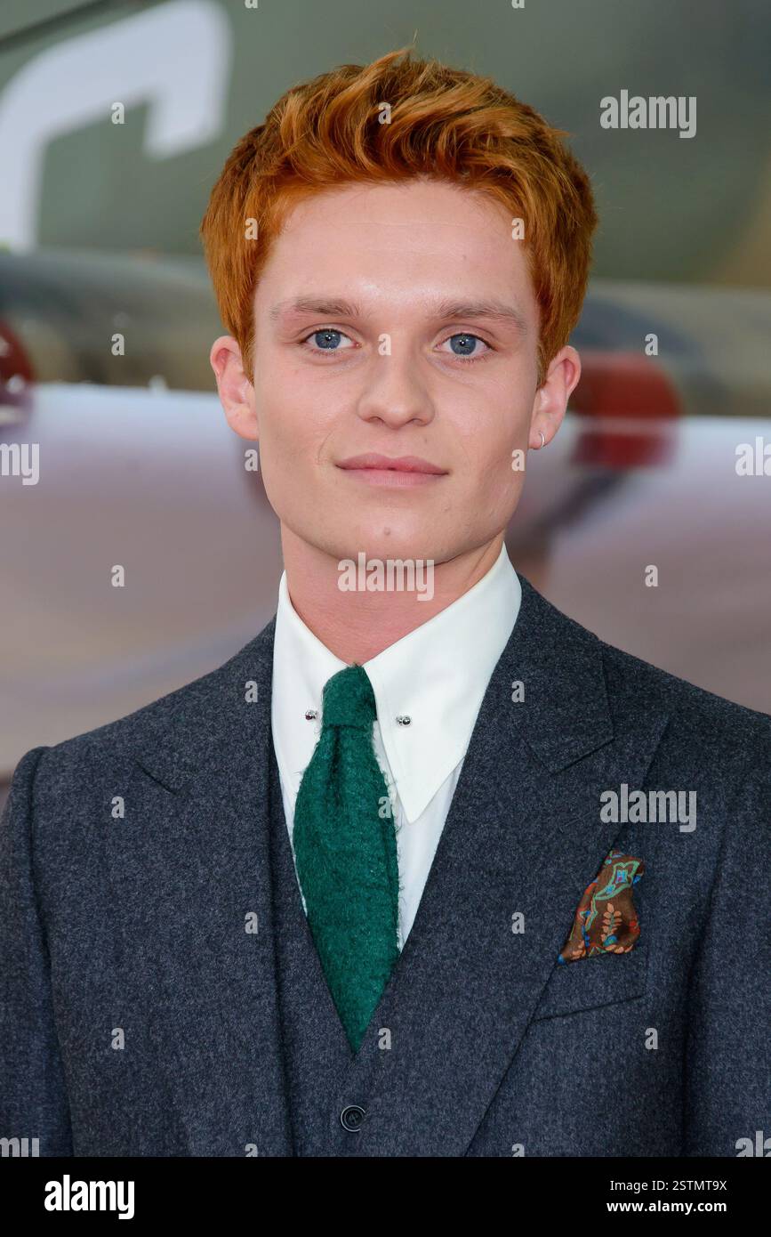 Tom Glynn-Carney at the 'Dunkirk' World Premiere on the 13th July at Leicester Square, London ...