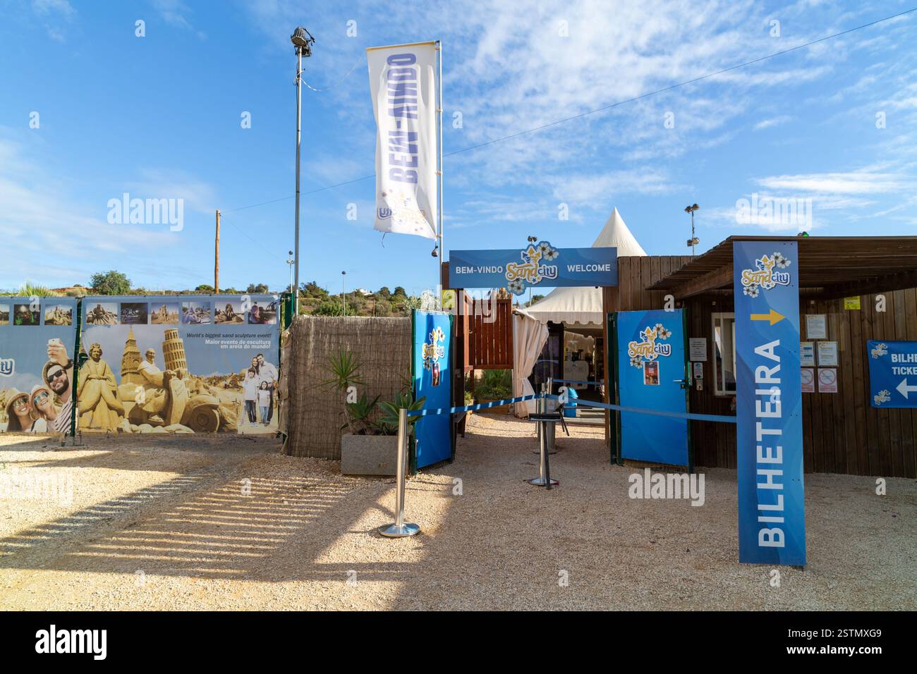 Sand City, Lagoa, Portugal Stock Photo - Alamy