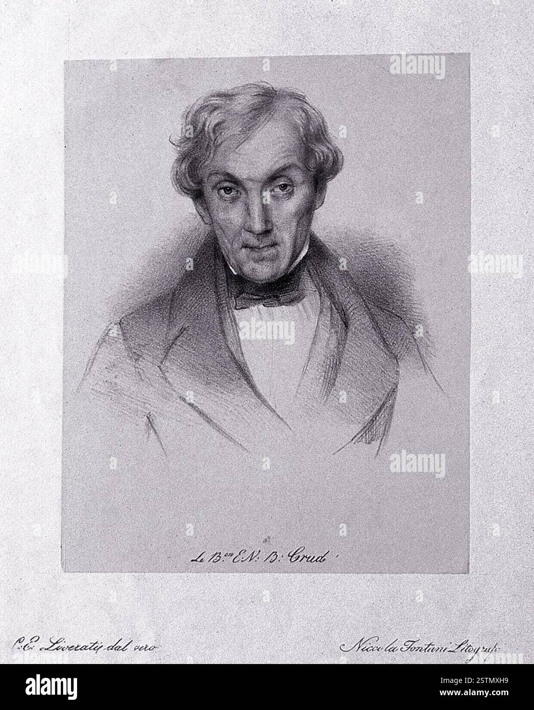 Baron Elie-Victor-Benjamin Crud (1763-1840), a Swiss agronomist ...