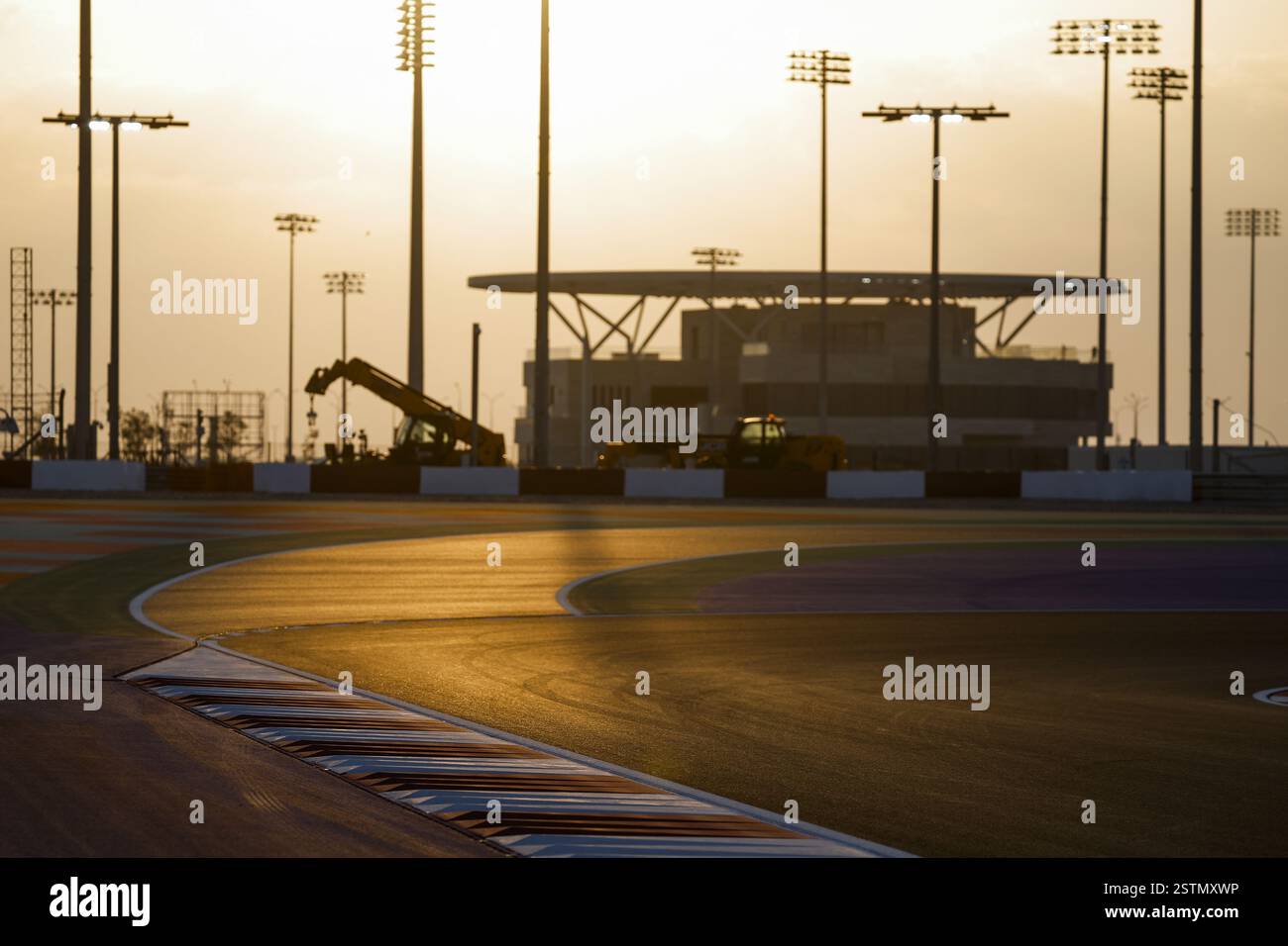 Track details during the Prologue of the 2025 FIA World Endurance ...