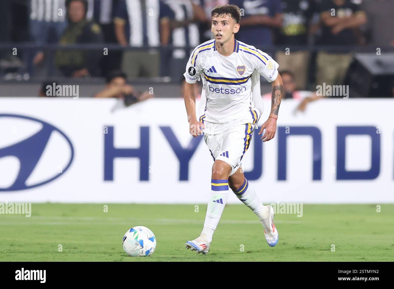 Lima, Peru. 19th Feb, 2025. Camilo Rey Domenech of Boca Juniors during ...