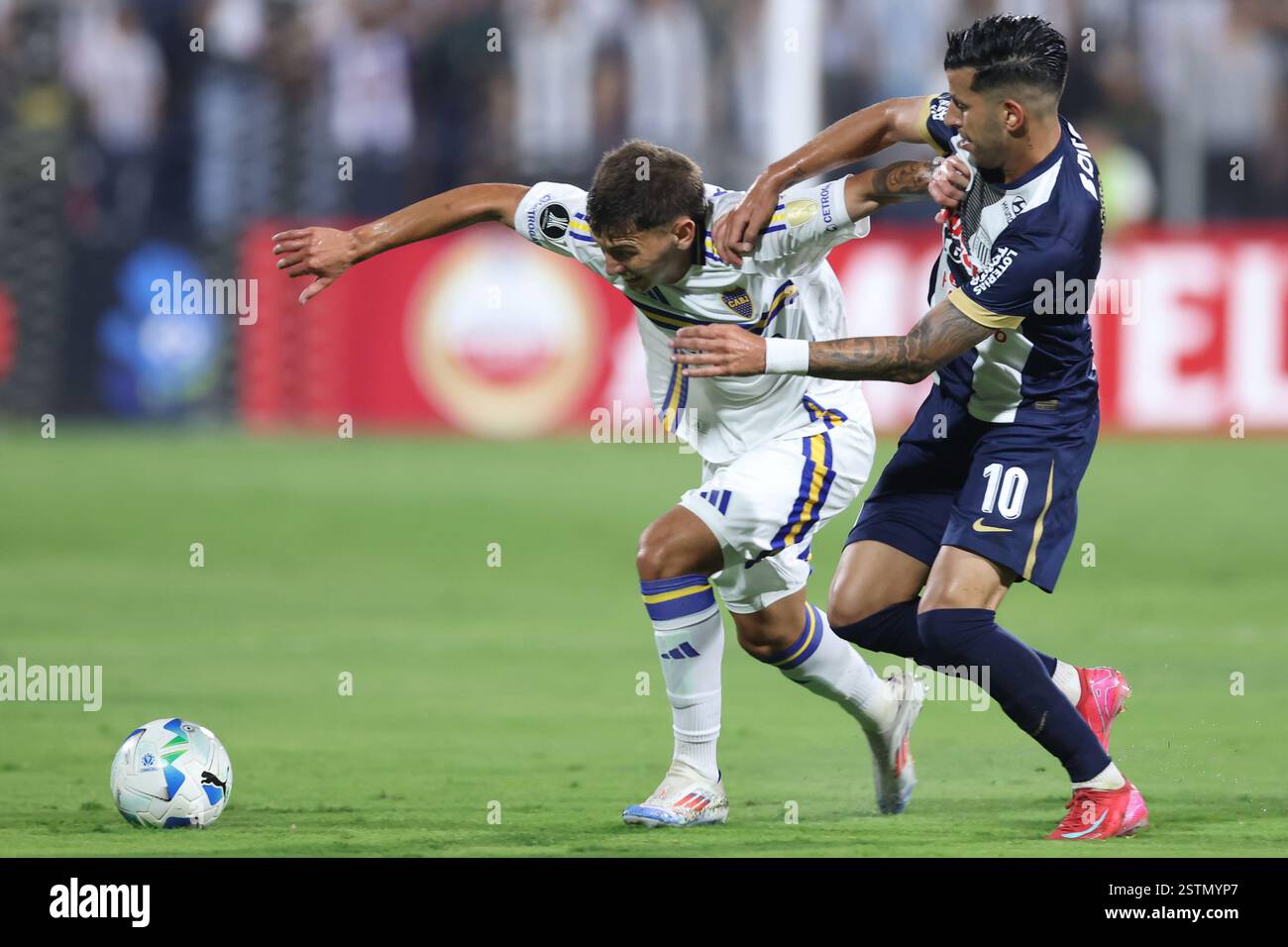 Lima, Peru. 19th Feb, 2025. Camilo Rey Domenech of Boca Juniors and ...