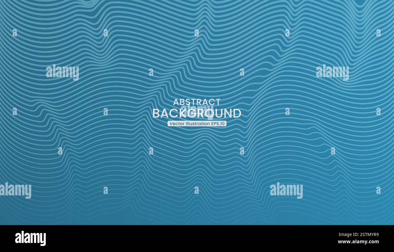 A sleek and contemporary abstract background featuring flowing blue lines that create a sense of ...