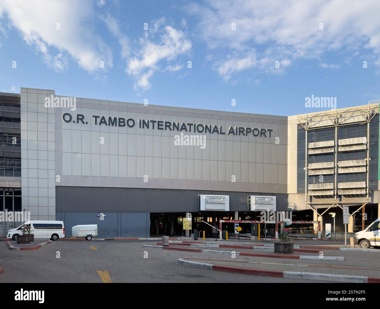 South Africa Johannesburg and Pretoria airport JNB. O. R. Tambo ...