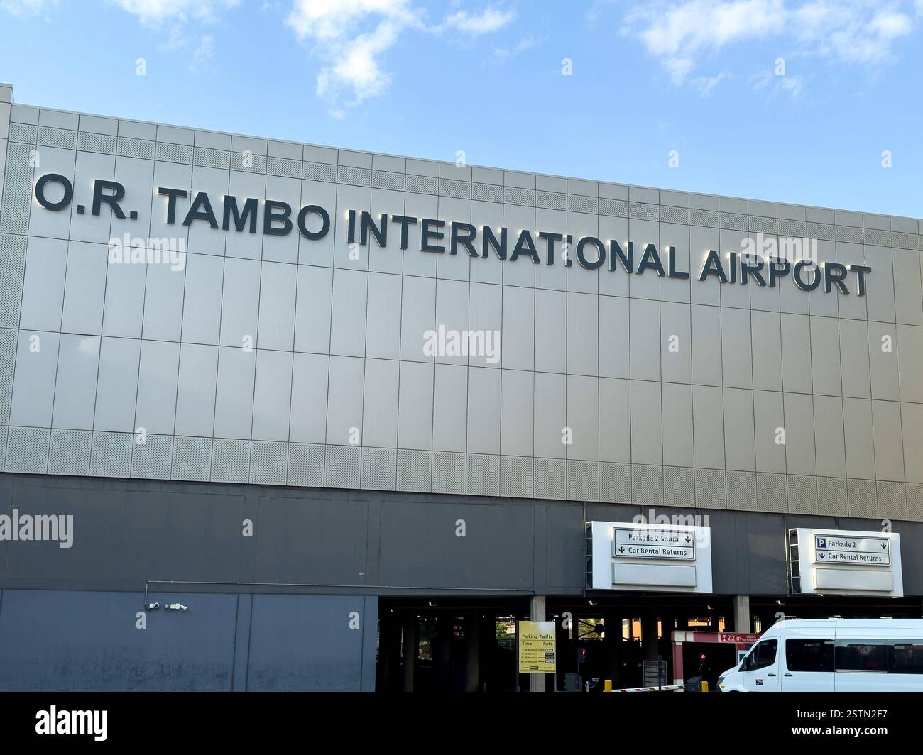 South Africa Johannesburg and Pretoria airport JNB. O. R. Tambo ...