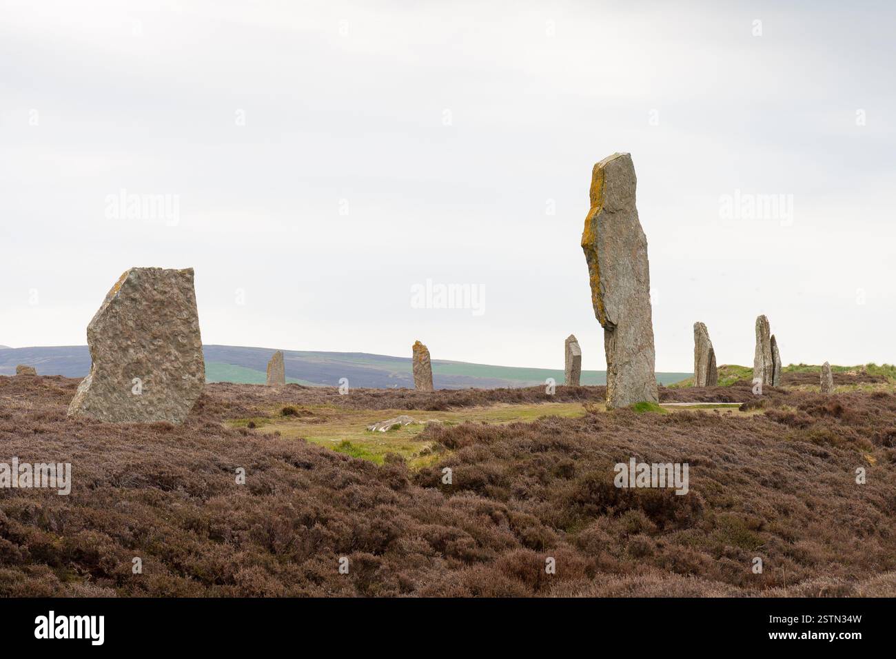 The Ring of Brodgar on the Orkney Island Stock Photo - Alamy