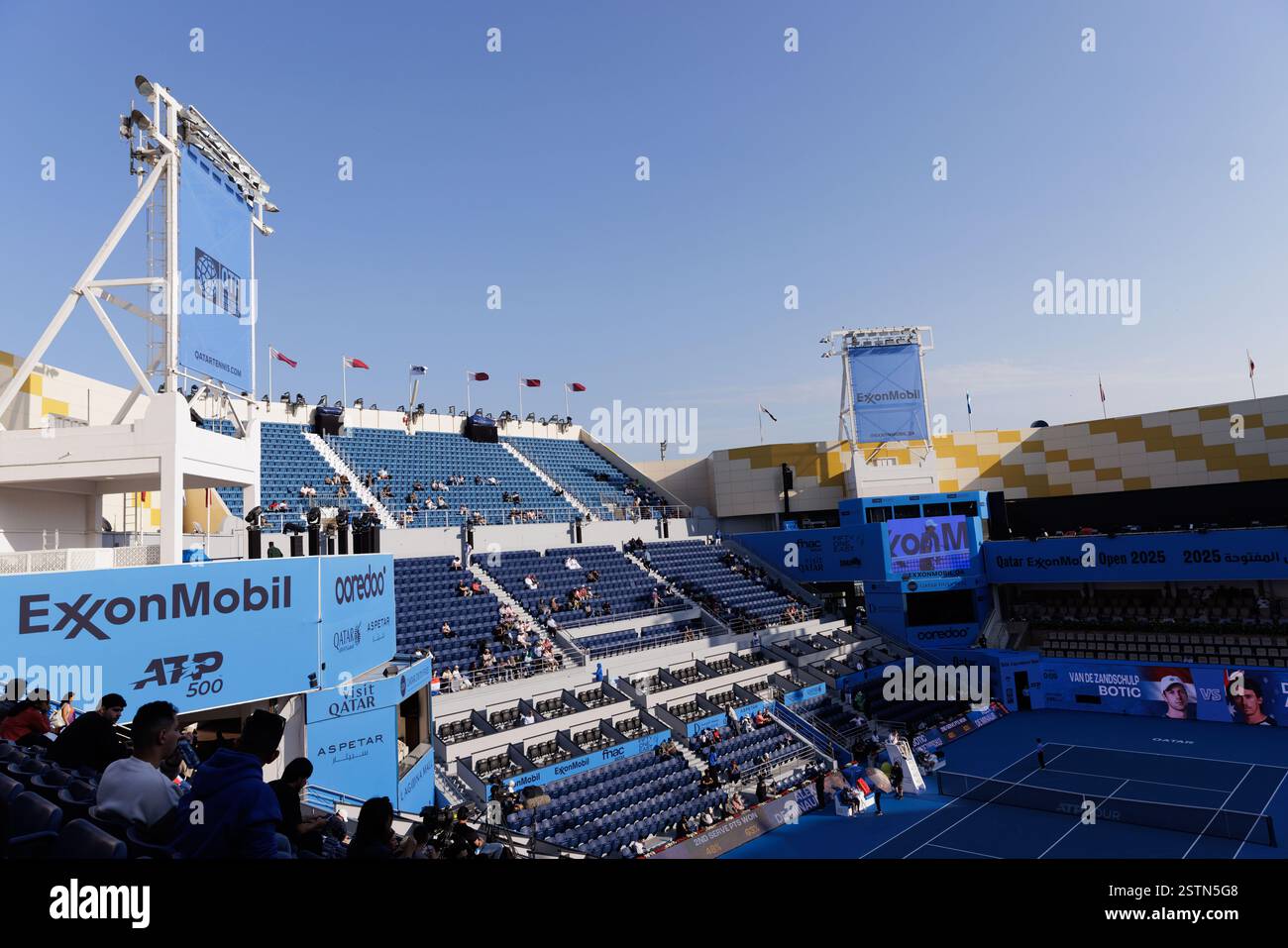 General view of the central course during the 2025 Qatar ExxonMobil ...
