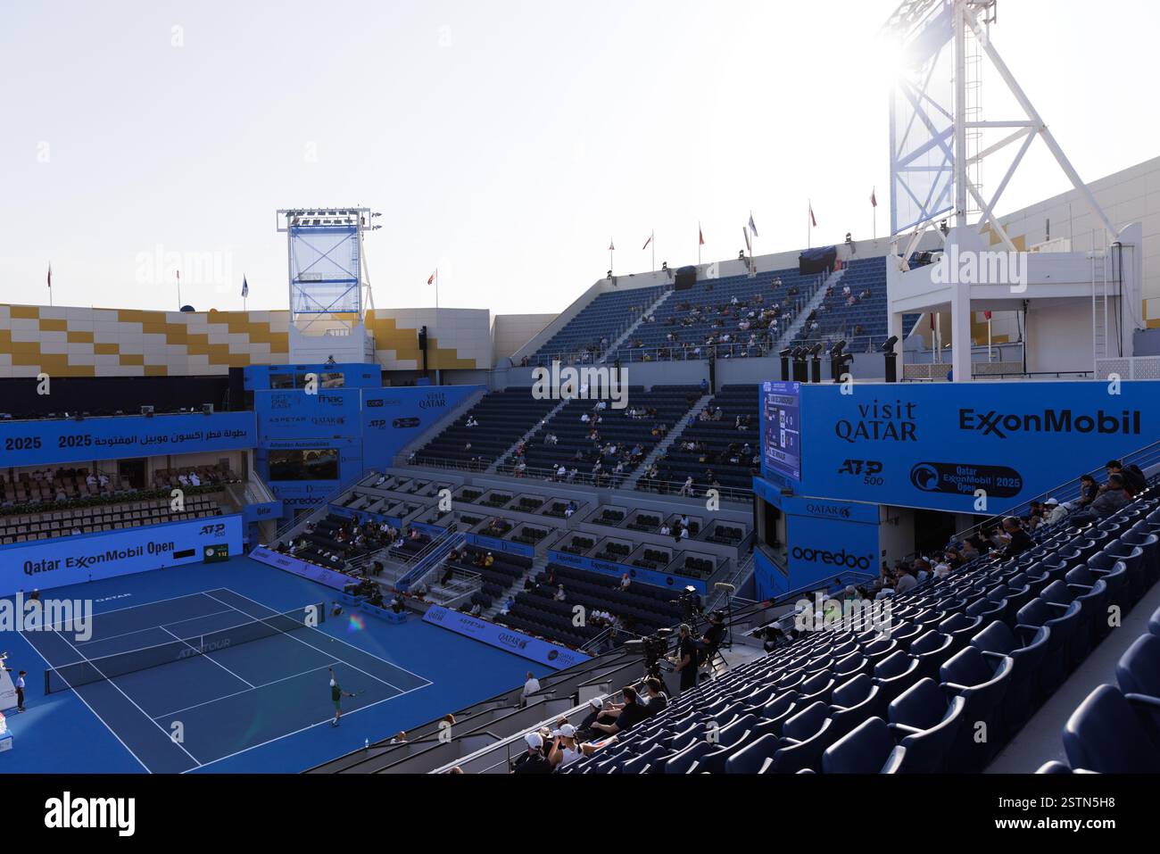 General view of the central course during the 2025 Qatar ExxonMobil ...
