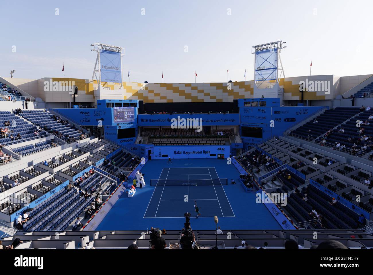 General view of the central course during the 2025 Qatar ExxonMobil ...
