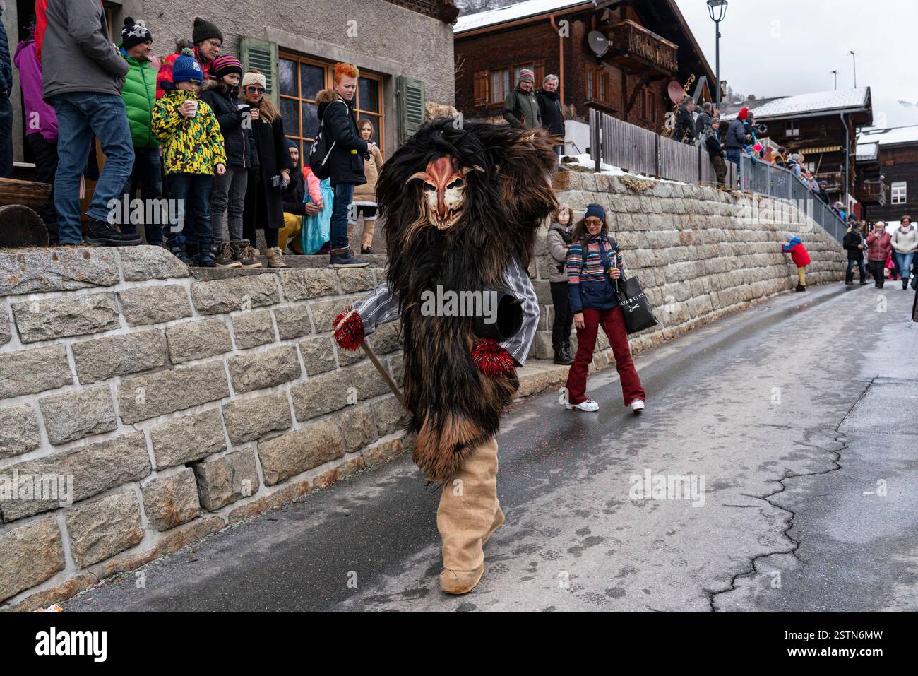 Switzerland, Valais, Wiler 2019.03.02 Characteristics of the ...