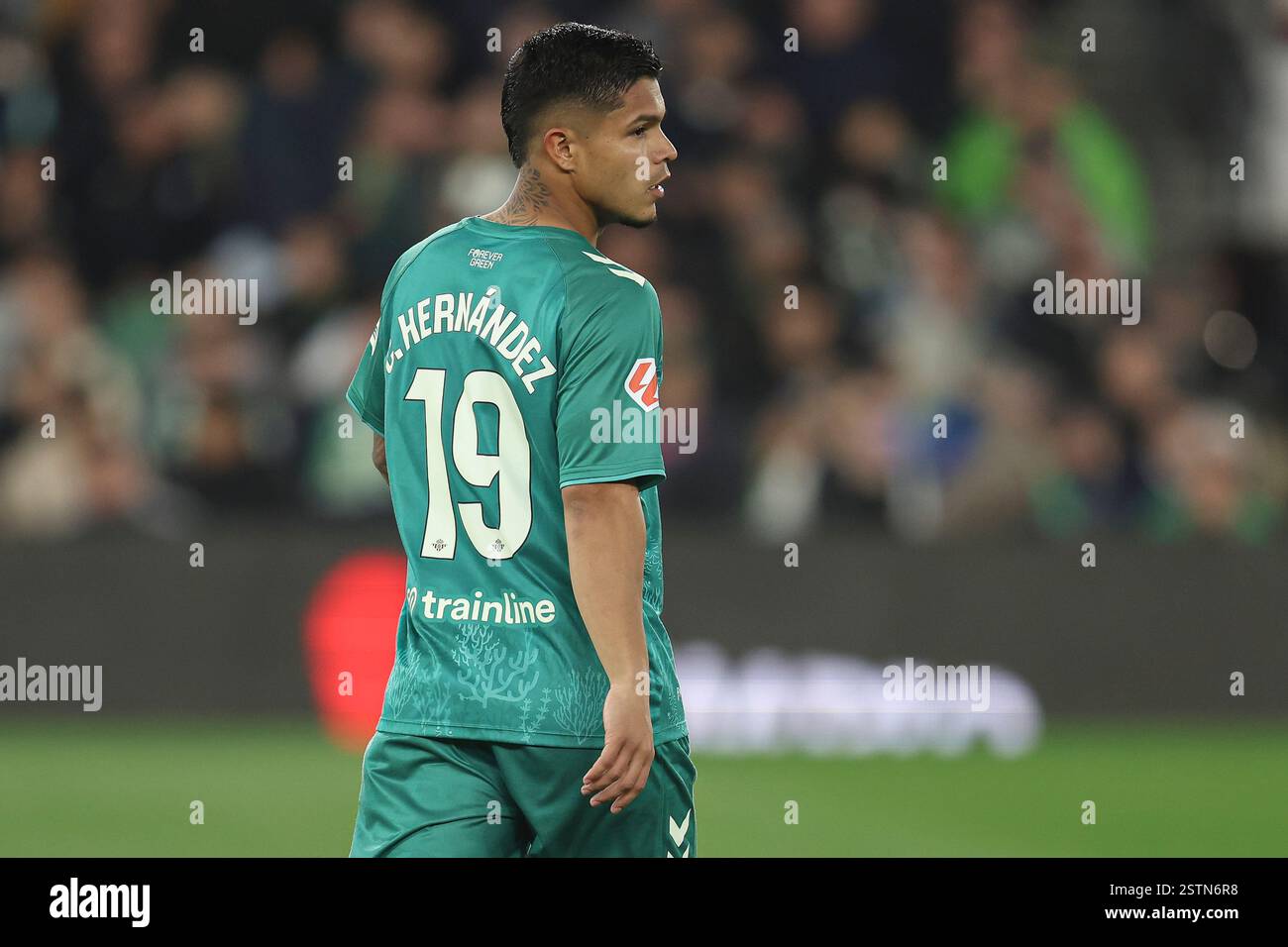 Sevilla, Spain. 17th Feb, 2025. Juan Camilo Cucho Hernandez of Real Betis during the La Liga EA ...