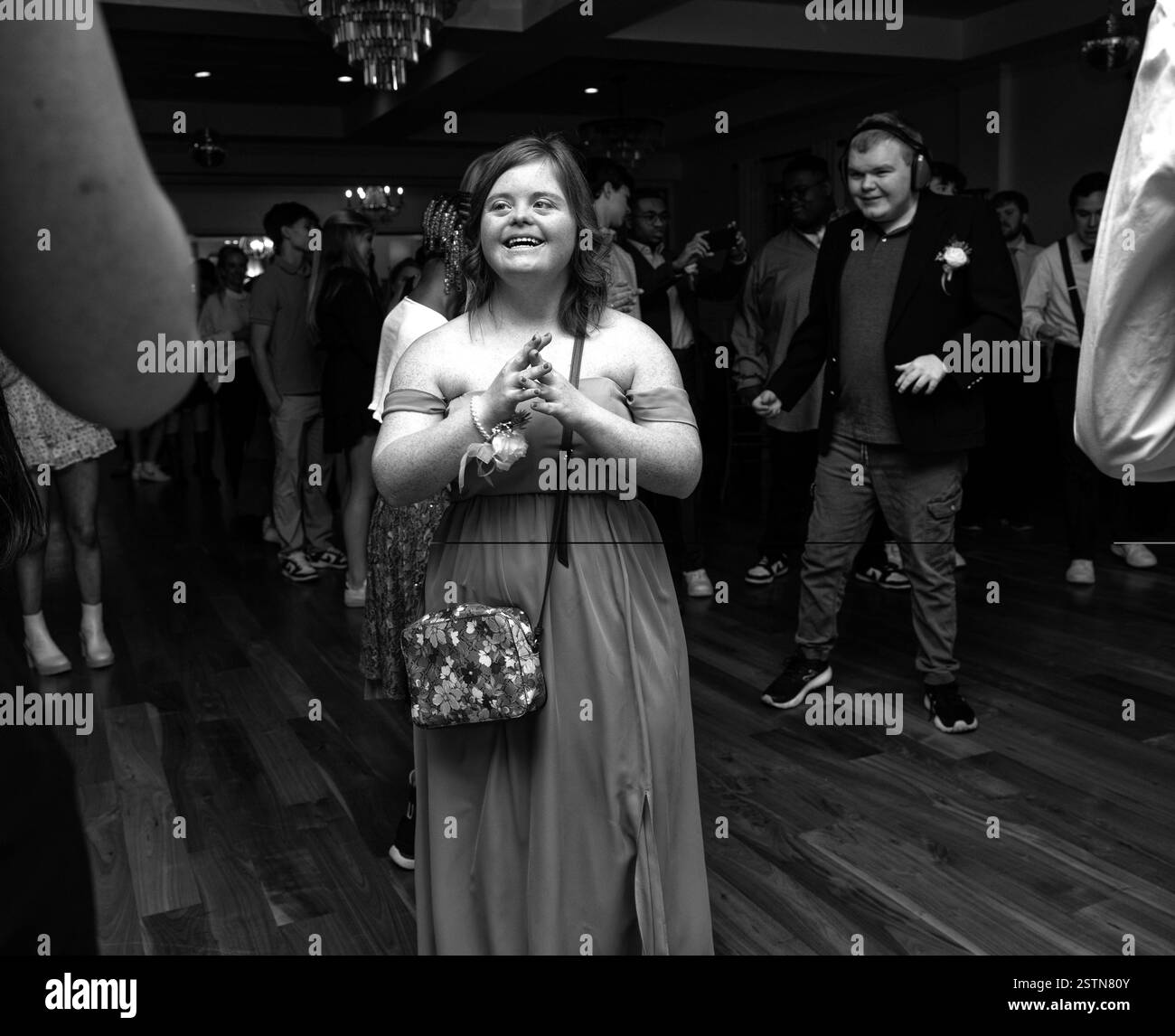 Brentwood, Tennessee, USA. 24th Feb, 2024. Grace Dodd, 22, is radiant ...