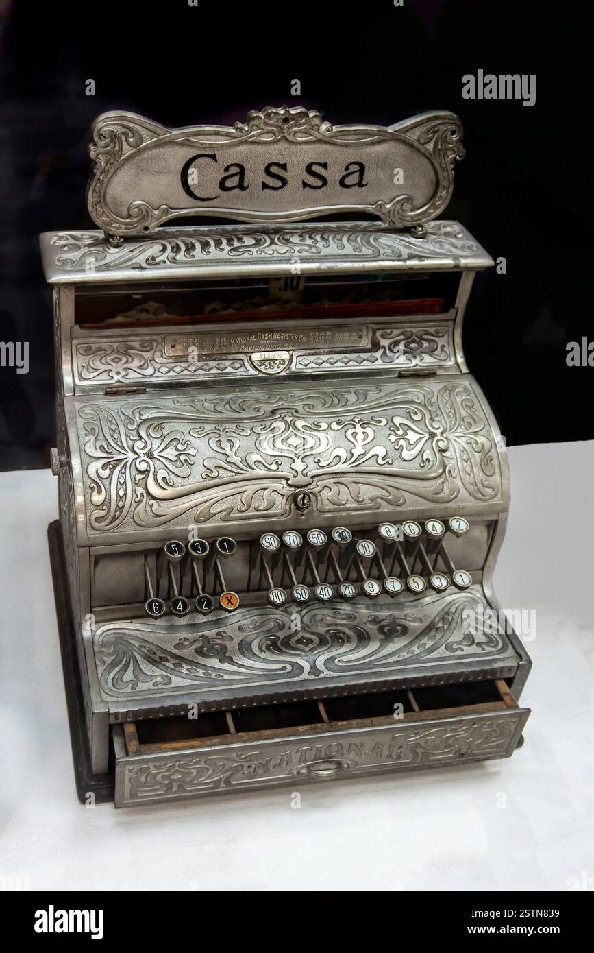 commercial pay desk.USA The end of 19 th.National Polytechnic Museum ...