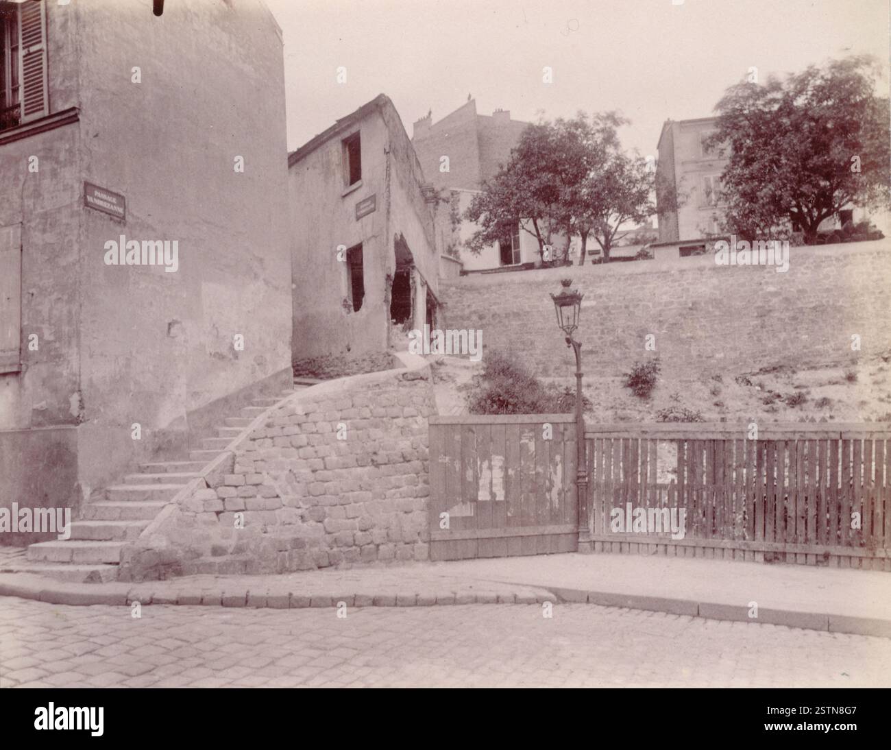 Photograph by Eugène Atget, acquired on March 1st, 1952, documenting a ...