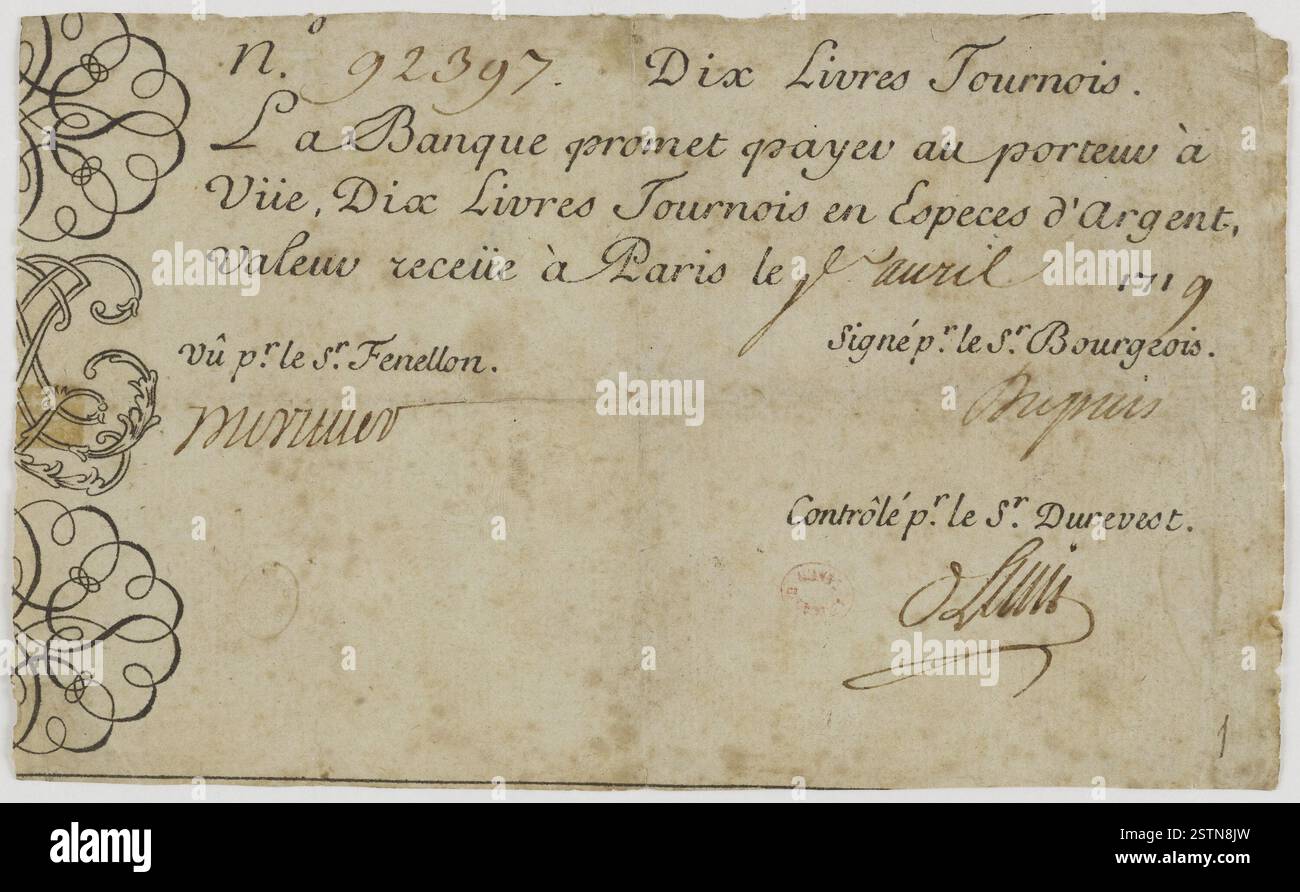 Jacques Charles Froment-Meurice's model from 1719 reflects the early ...