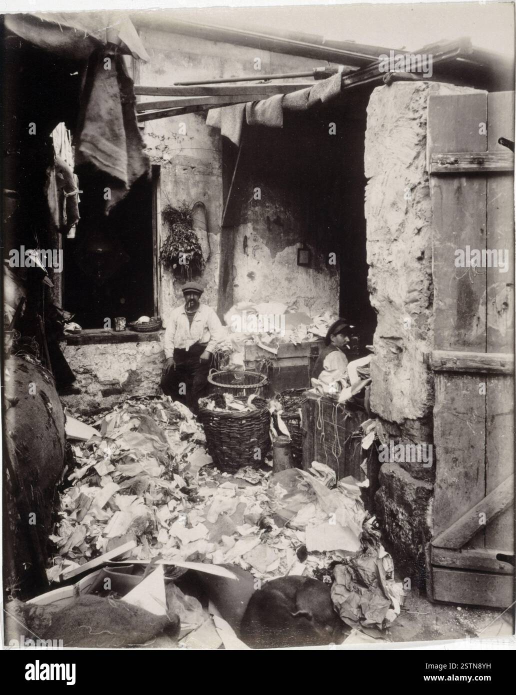 Photograph by Eugène Atget, taken in 1913, part of his ongoing ...