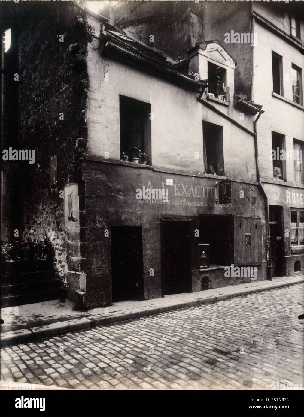 Photograph by Eugène Atget, taken in 1912, part of the Topography ...