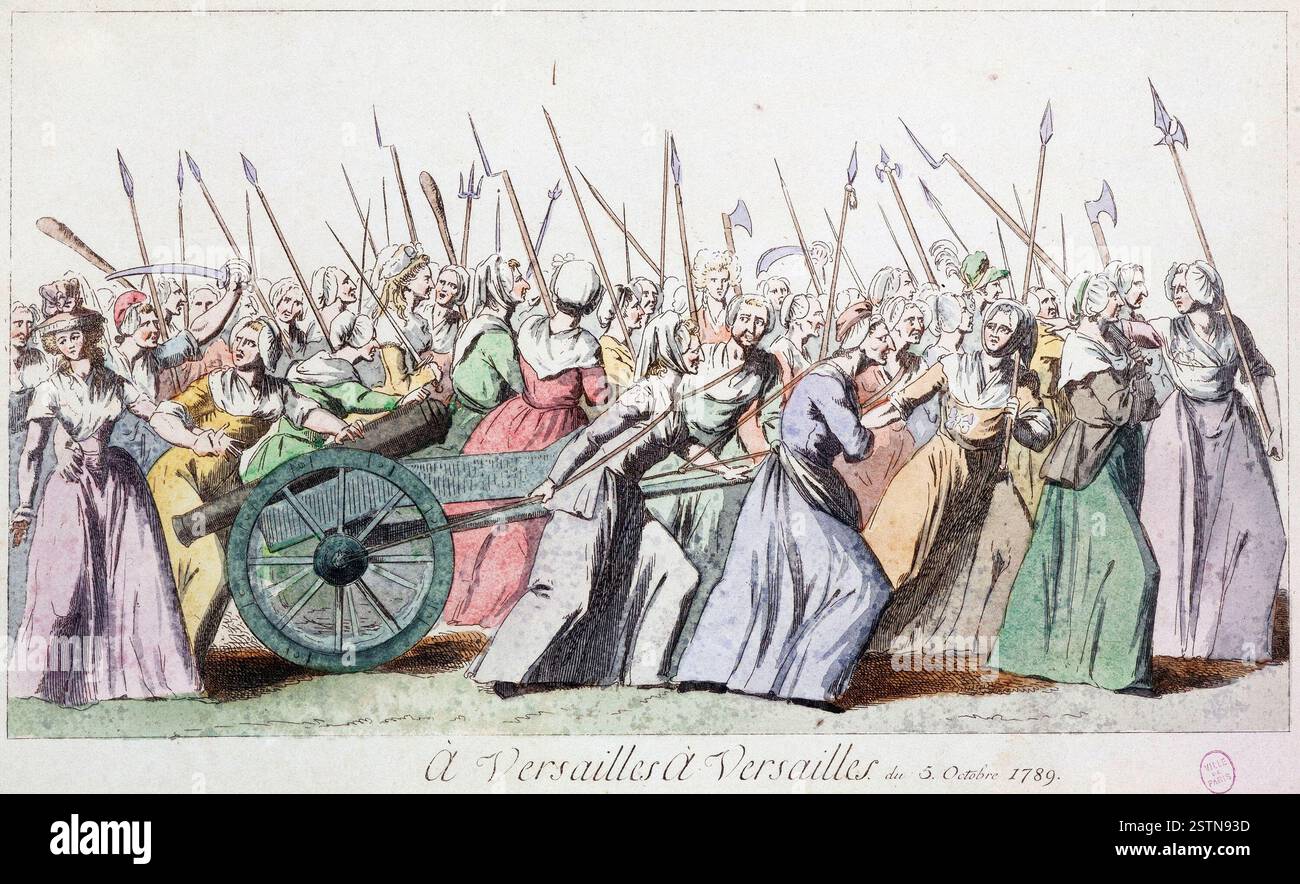 Jean Marot’s engraving depicting the armed procession of the Women of ...
