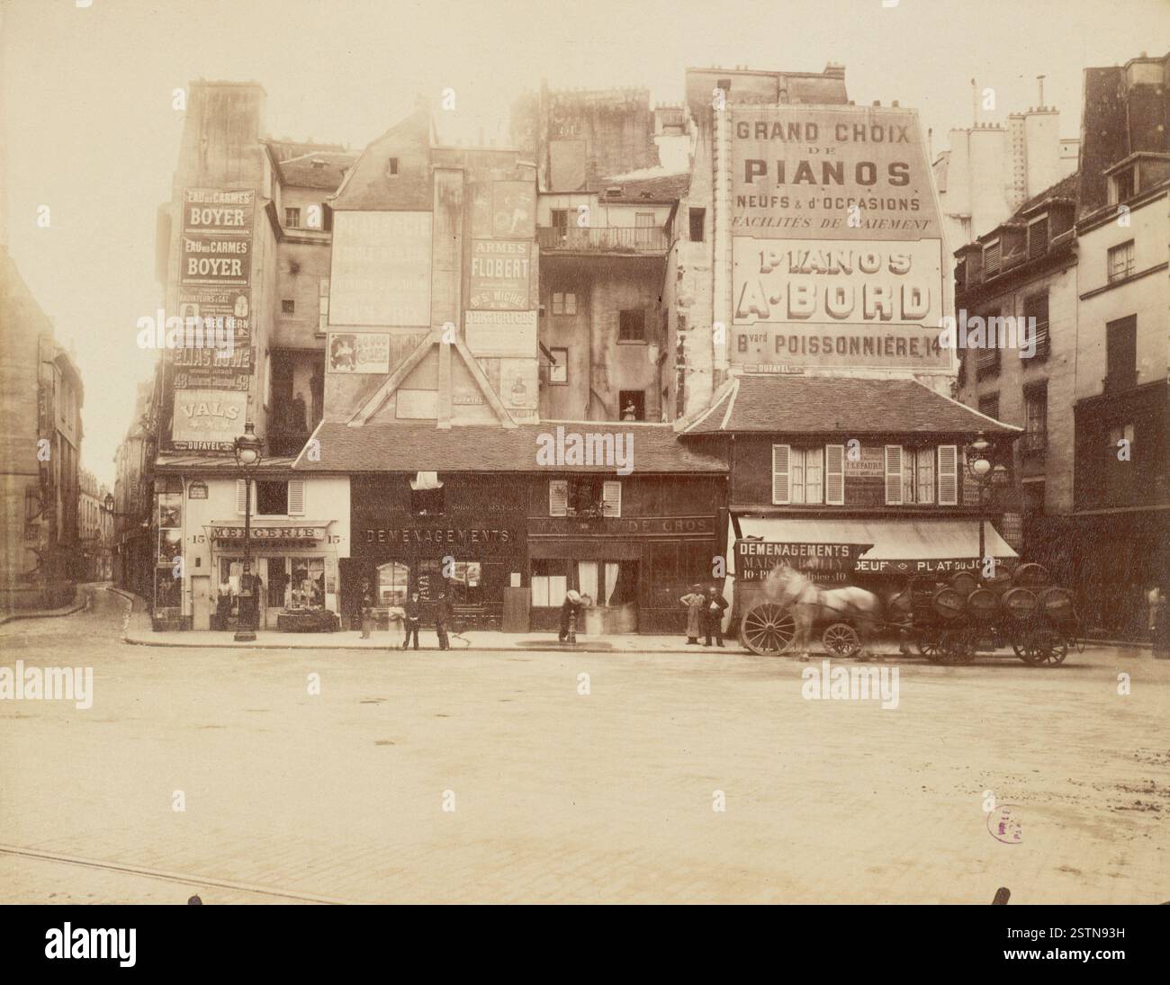 Photograph by Eugène Atget of Paris, acquired on 7 December 1903 ...