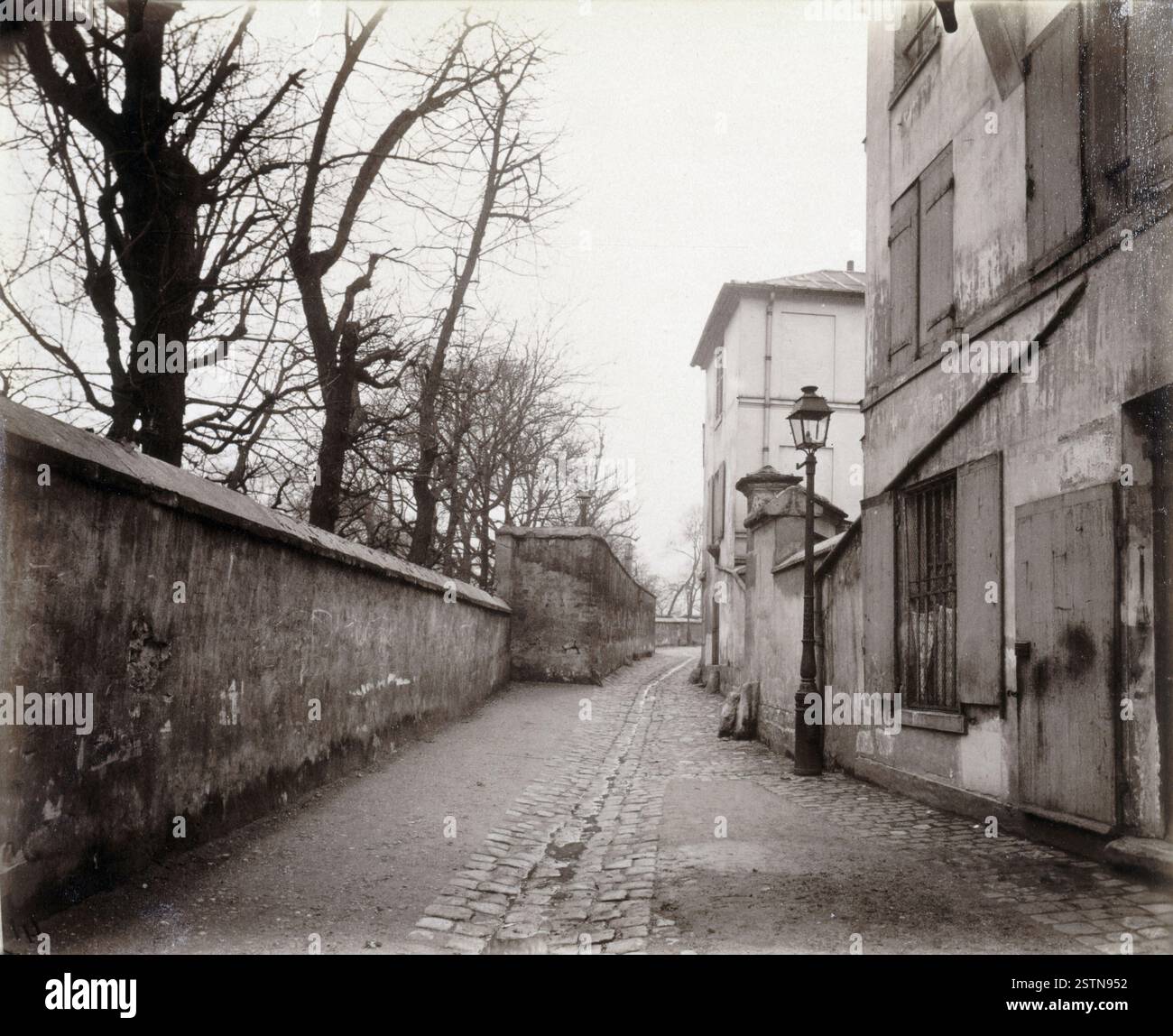 Photograph by Eugène Atget, acquired on March 1st, 1952, documenting a ...