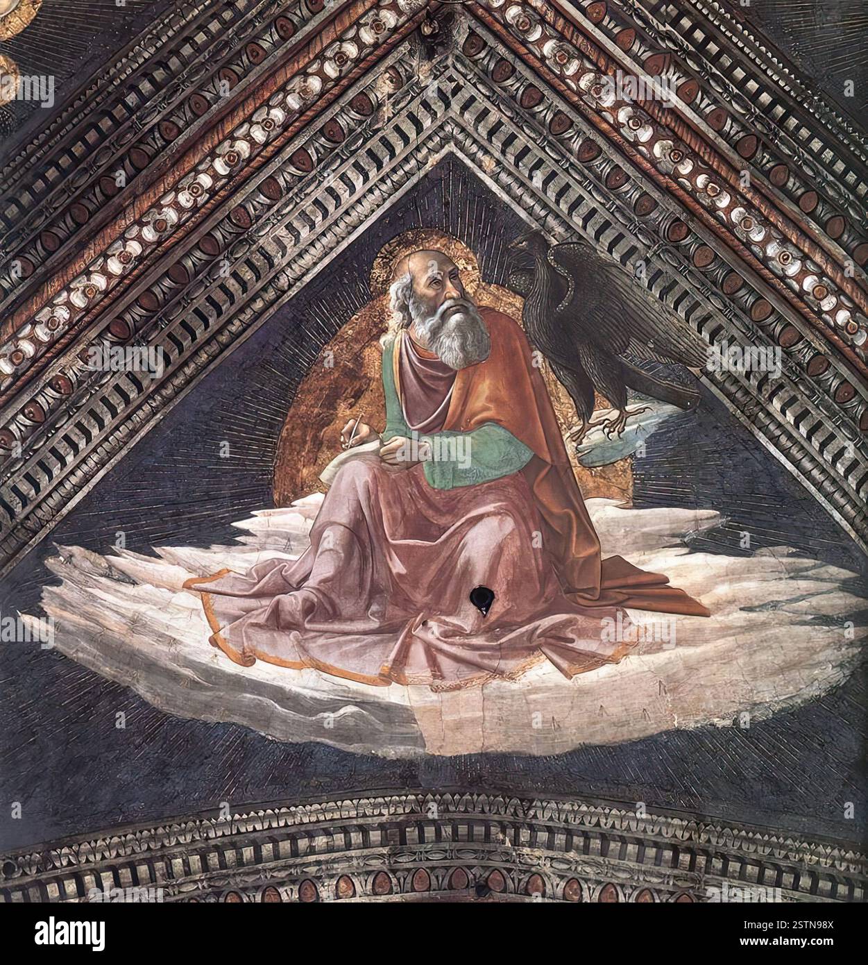 GHIRLANDAIO, Domenico (b. 1449, Firenze, d. 1494, Firenze) St John the ...