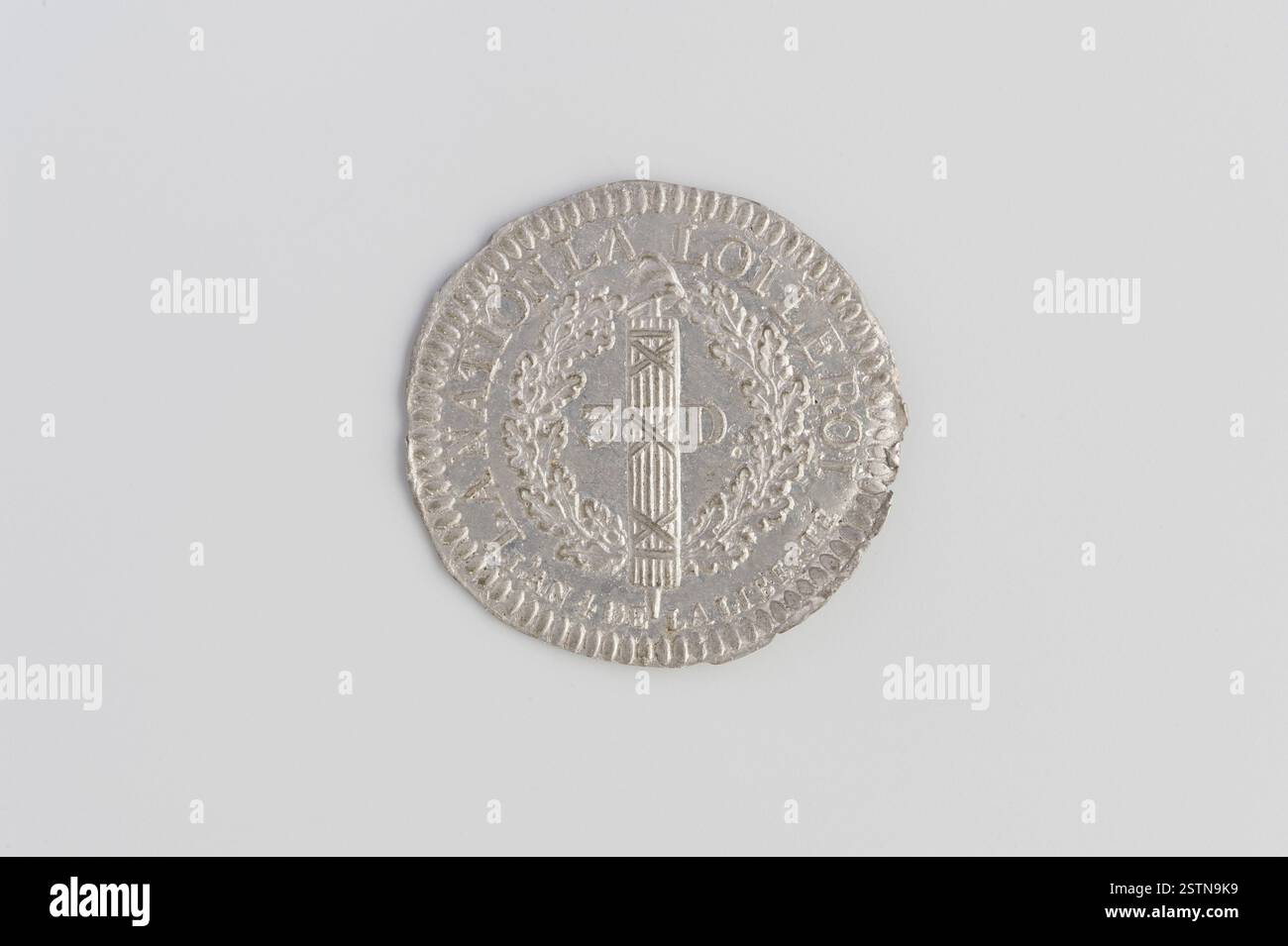 A 1791 medal by Augustin Dupré, created during the French Revolution ...