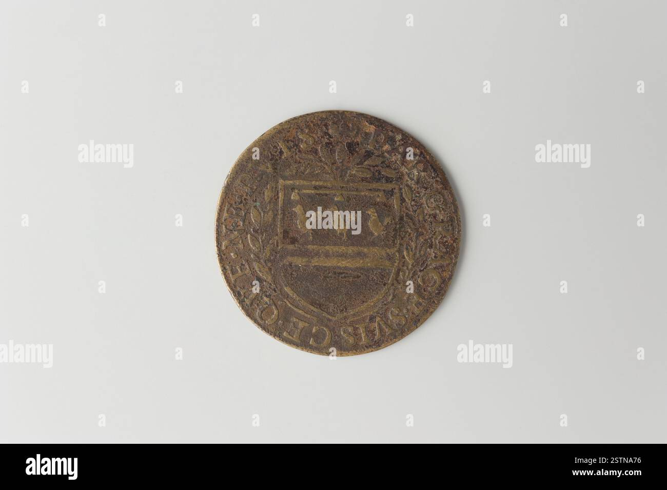 A drawing by F. Dandois from 1604, created during the 17th century ...