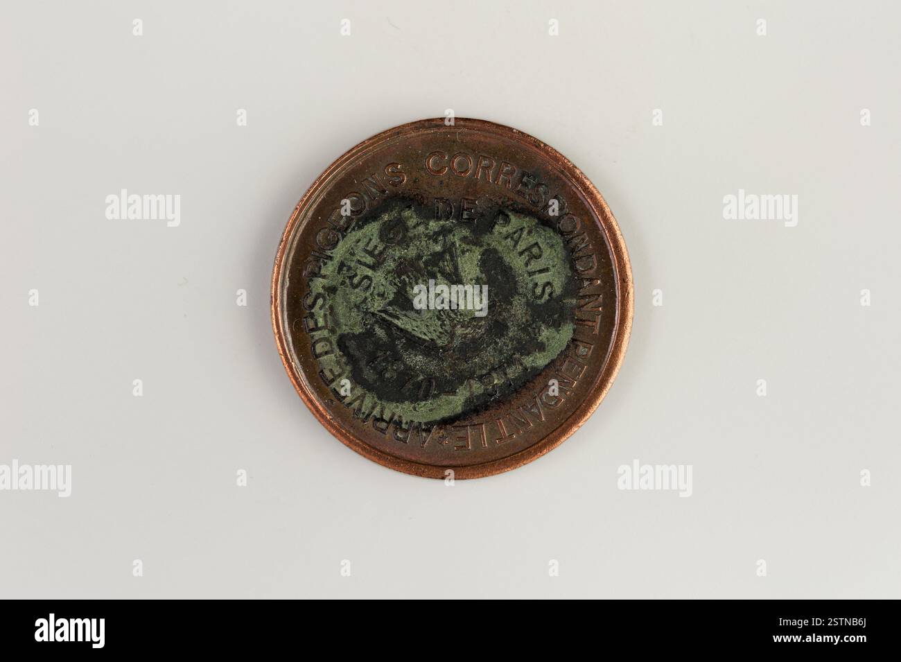 Photograph by Edmond Maillard in 1871, documenting numismatics, showing ...