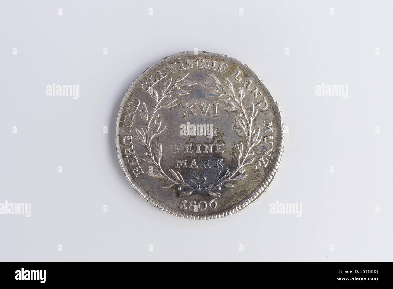 1806 medal by Augustin Pajou, featuring a bareheaded portrait of ...