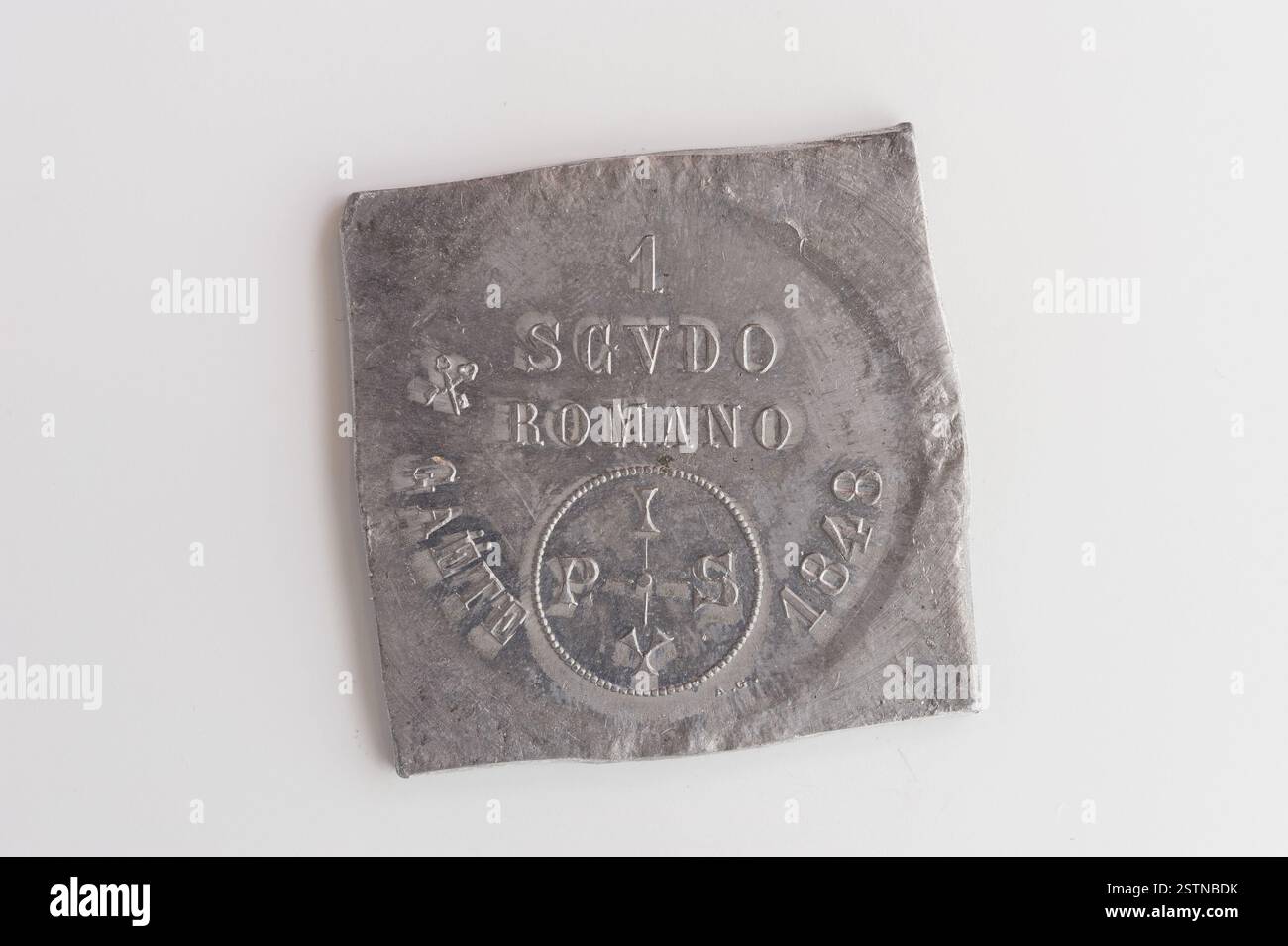 Engraving by Jean-Pierre Montagny, depicting the arms of the Papal ...