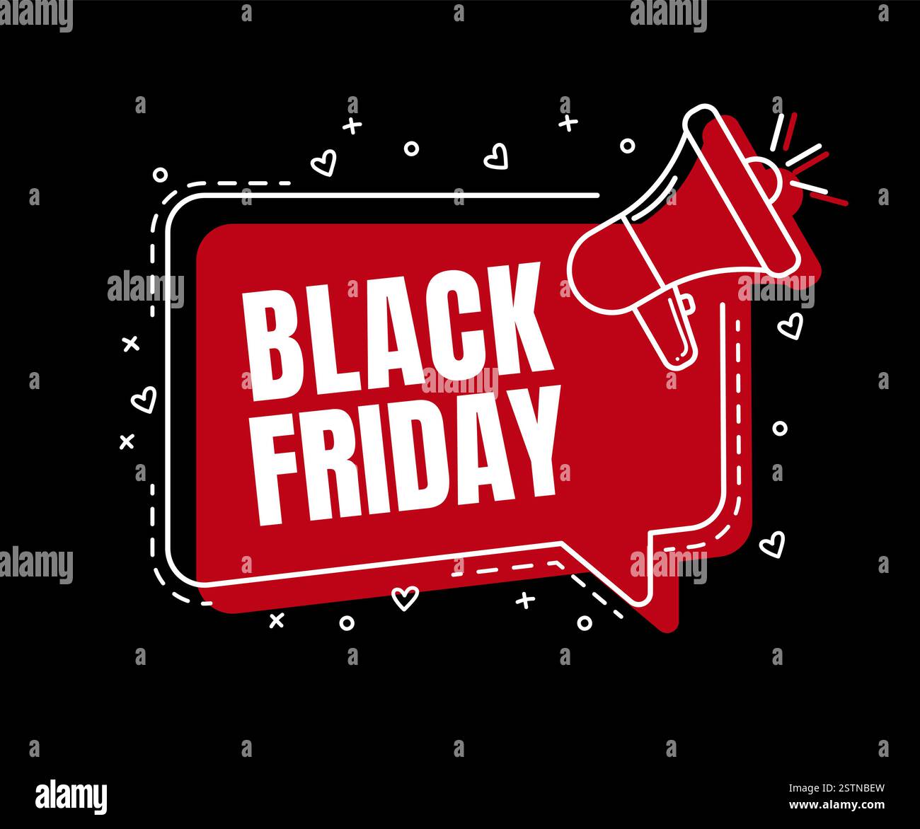 Black Friday pop sale promotional marketing banner poster with ...