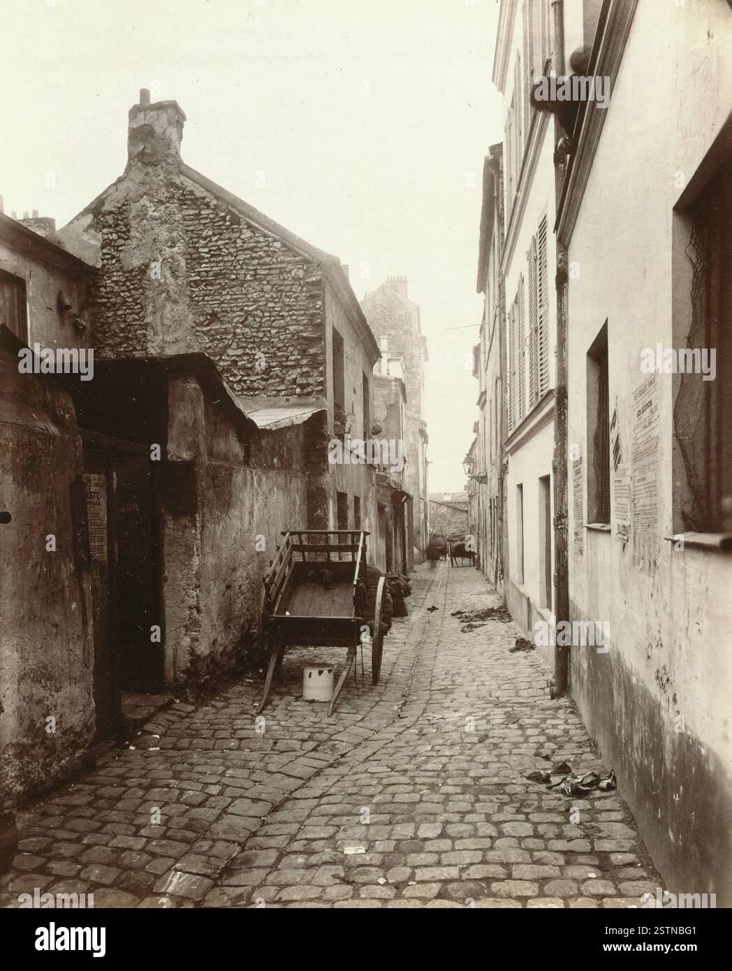 Photograph by Eugène Atget, acquired on March 1, 1952, documenting the ...