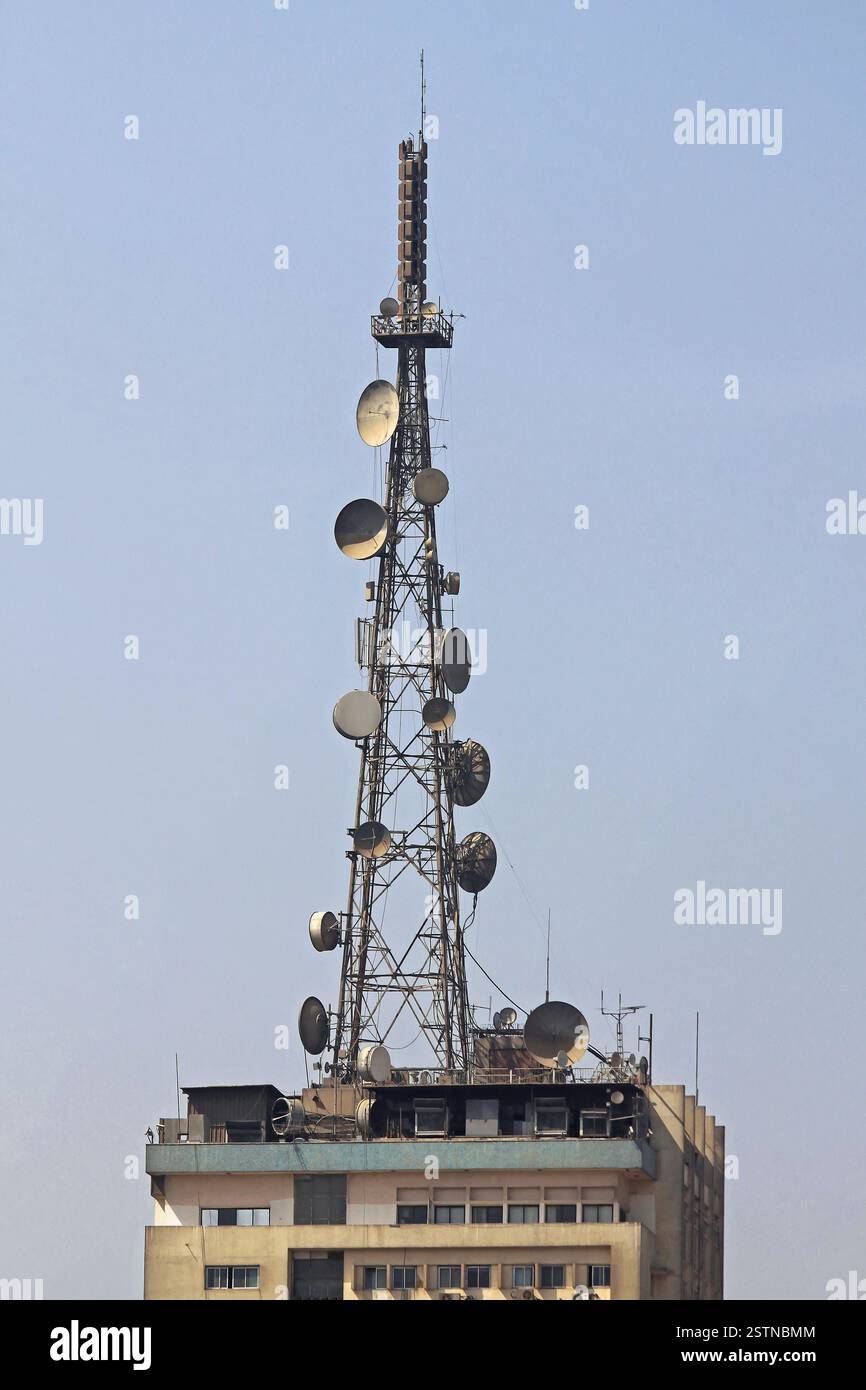 TV Station Antenna Stock Photo - Alamy