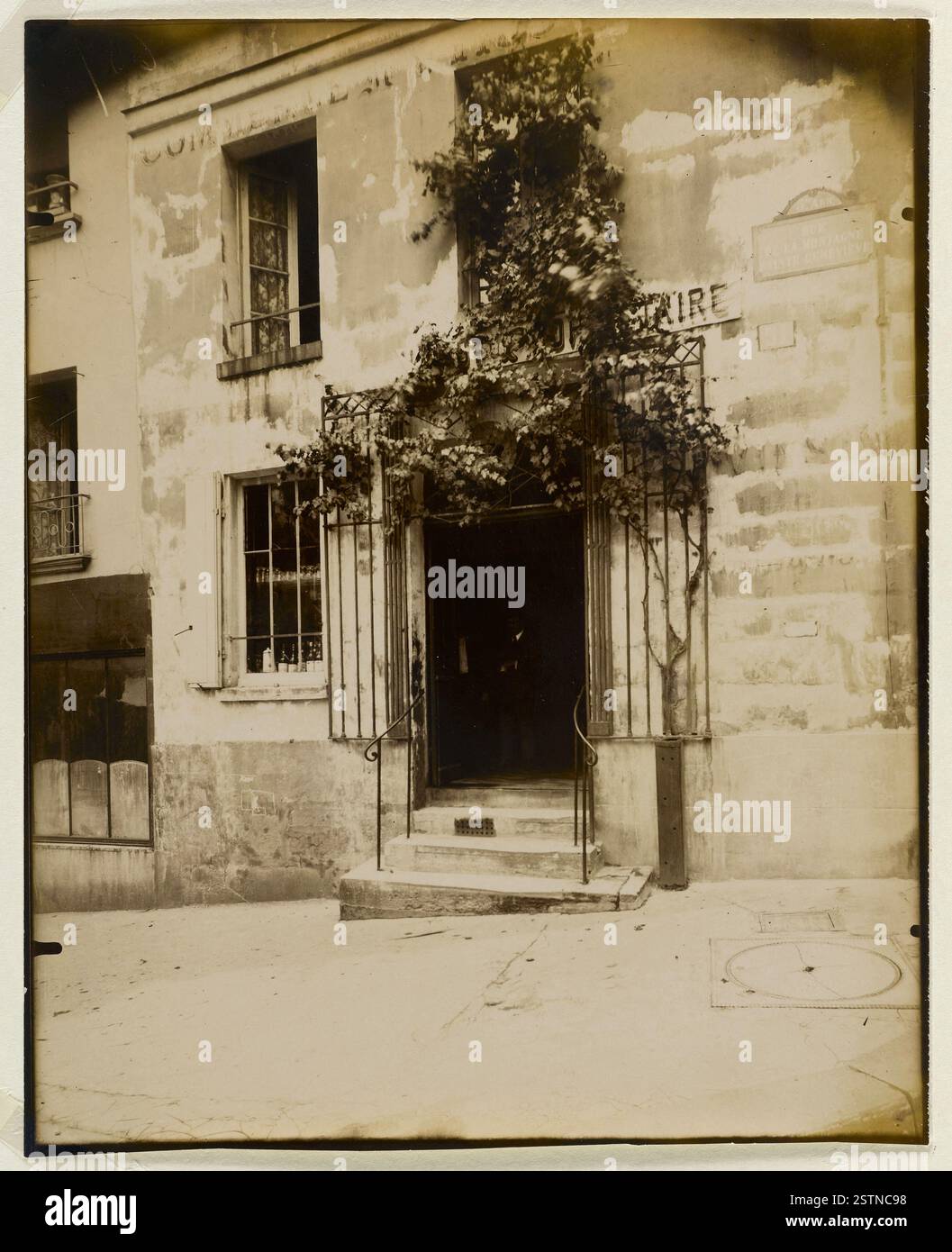 A photograph by Eugène Atget from his 'Vieux Paris, coins pittoresques ...