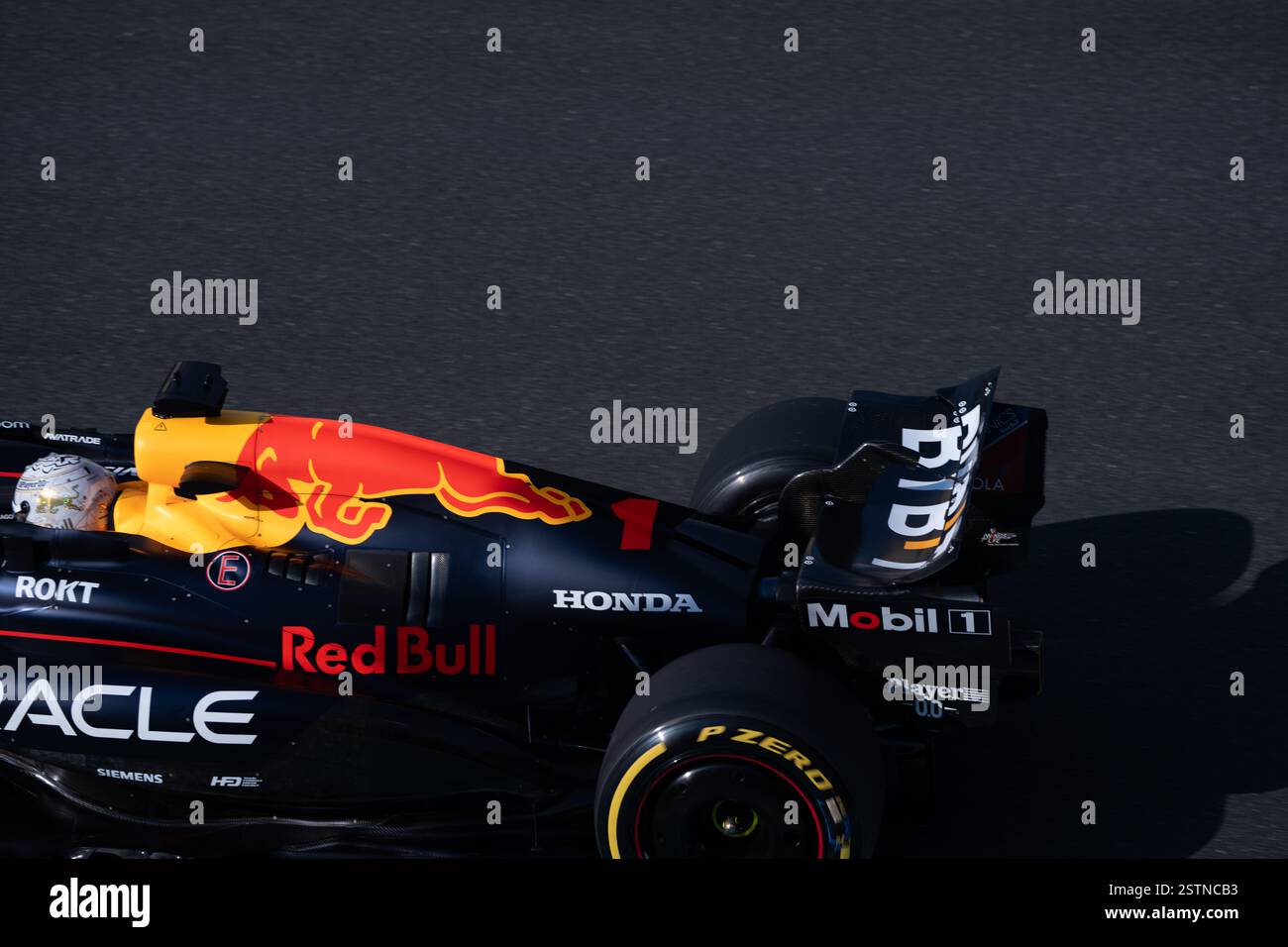 F1 Etihad Airways Abu Dhabi Grand prix 2024 - Max Verstappen of Netherlands driving the Oracle ...