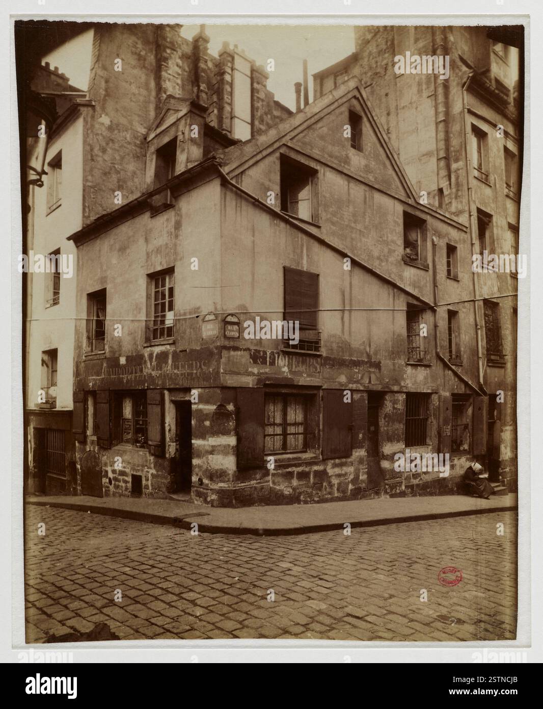 Photograph by Eugène Atget documenting the historic corners of old ...