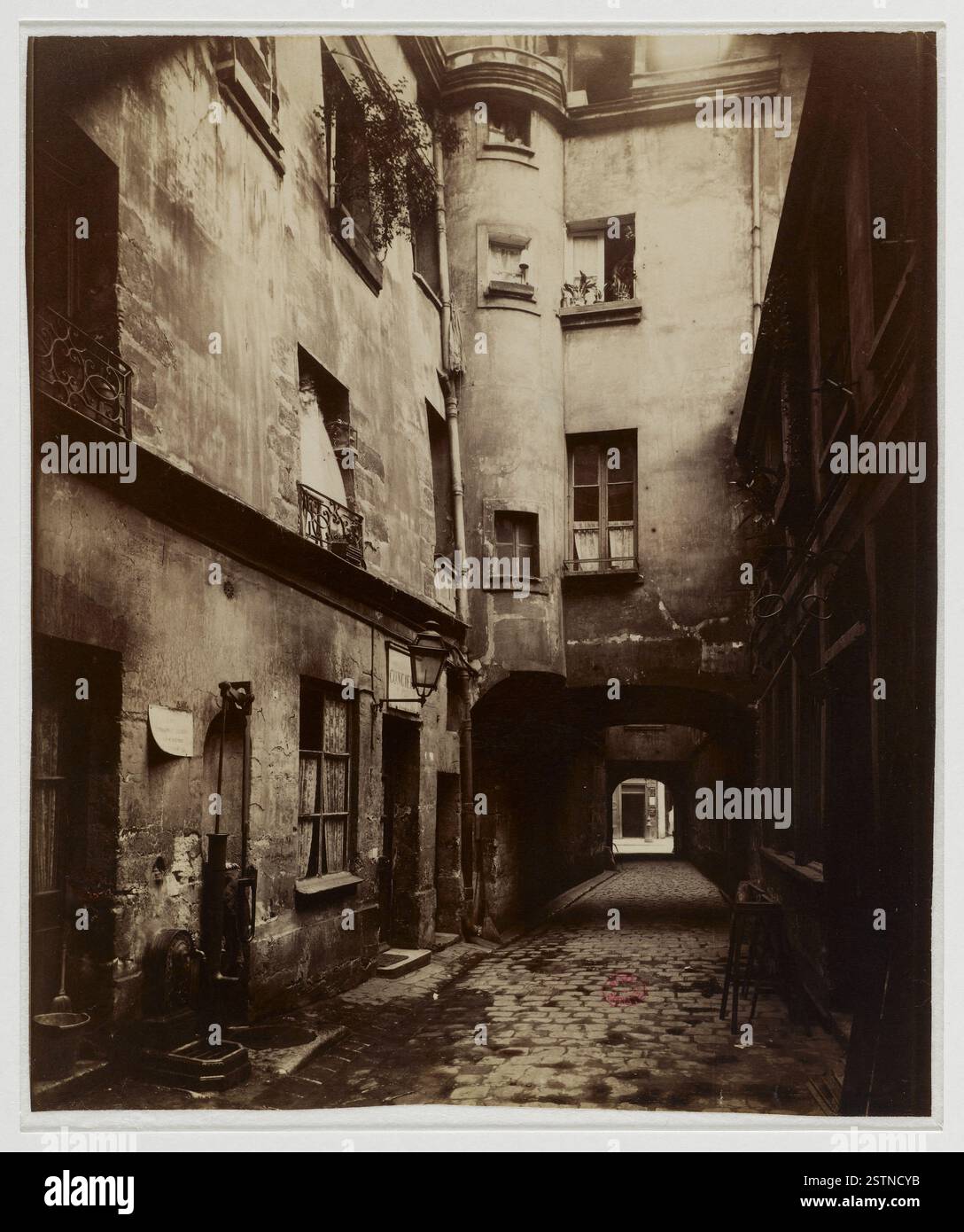 Photograph by Eugène Atget, captured in the early 20th century ...