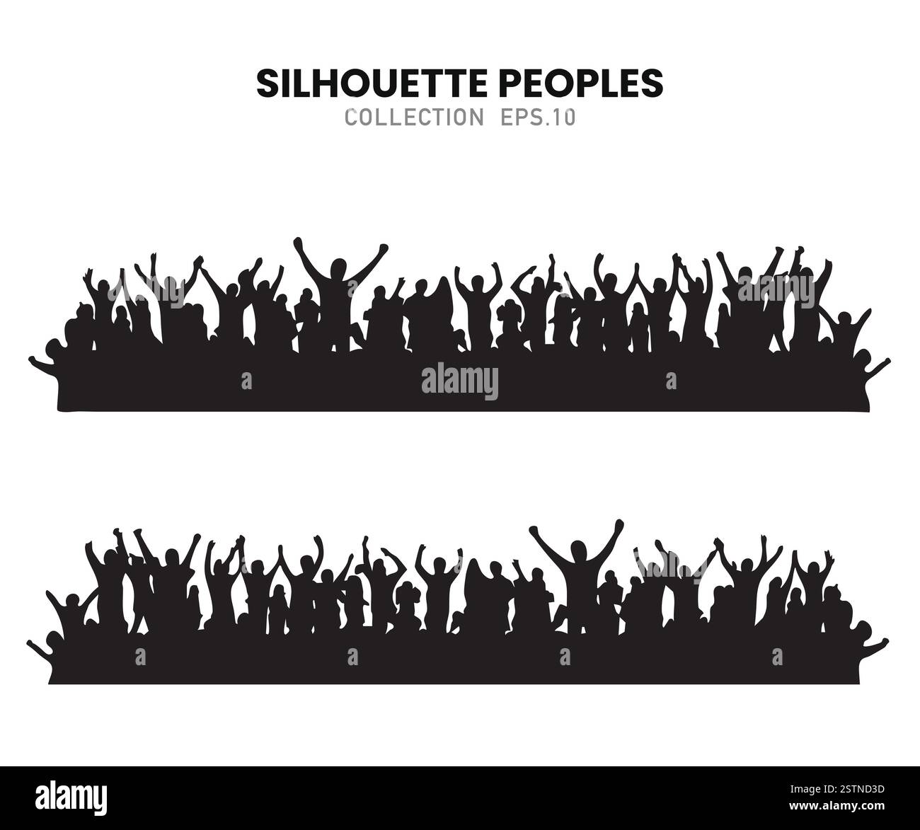 Concert crowd applause Stock Vector Images - Alamy