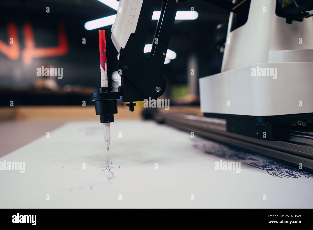 Large technical drawing hi-res stock photography and images - Alamy