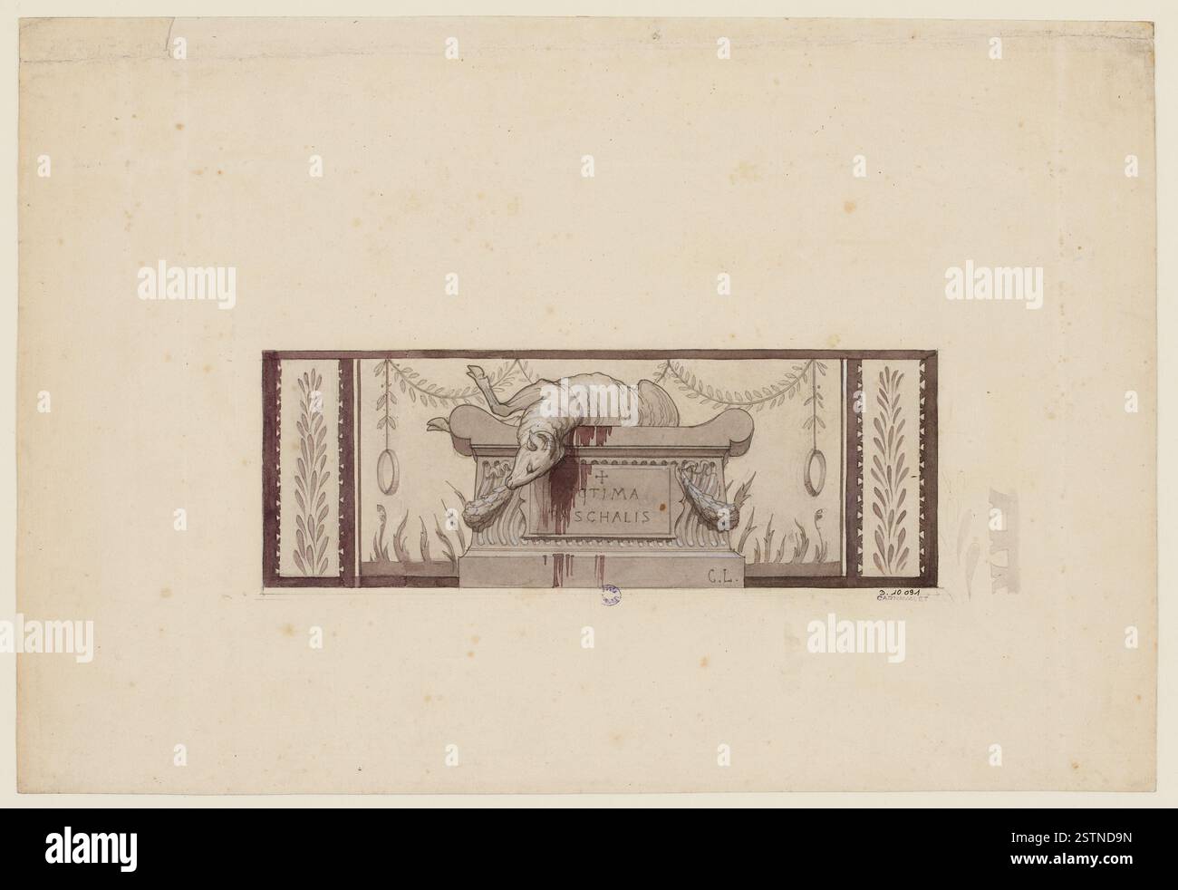 Charles Joseph Lameire (1832–1910), French artist, depicting a ...