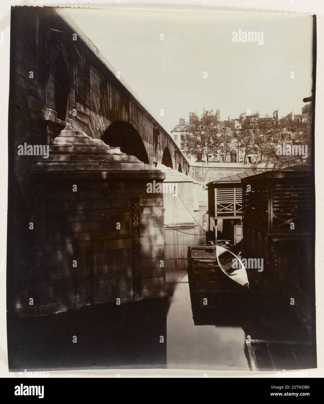 A photograph by Eugène Atget from 1921, capturing picturesque corners ...