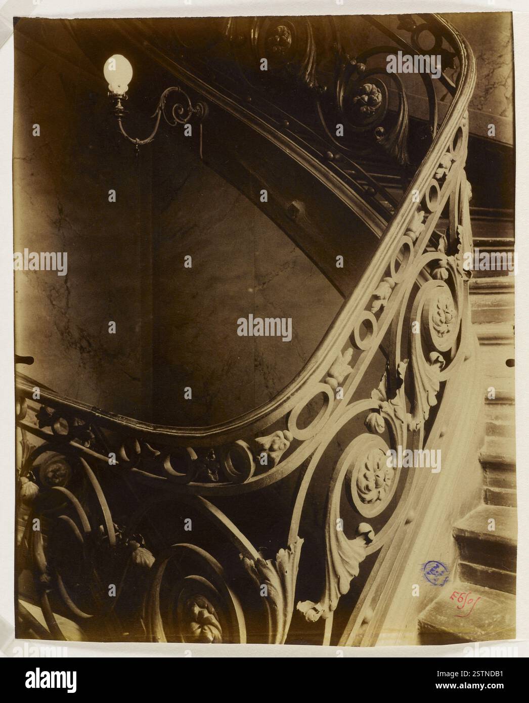 Photograph by Eugène Atget of Paris in 1904, as part of the 'Vieux ...